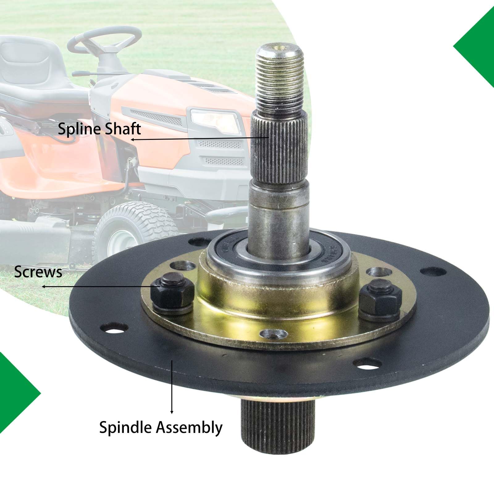 2 Pack 753-05319 Spindle Assembly with 954-0329A Belt Replaces MTD 717 ...