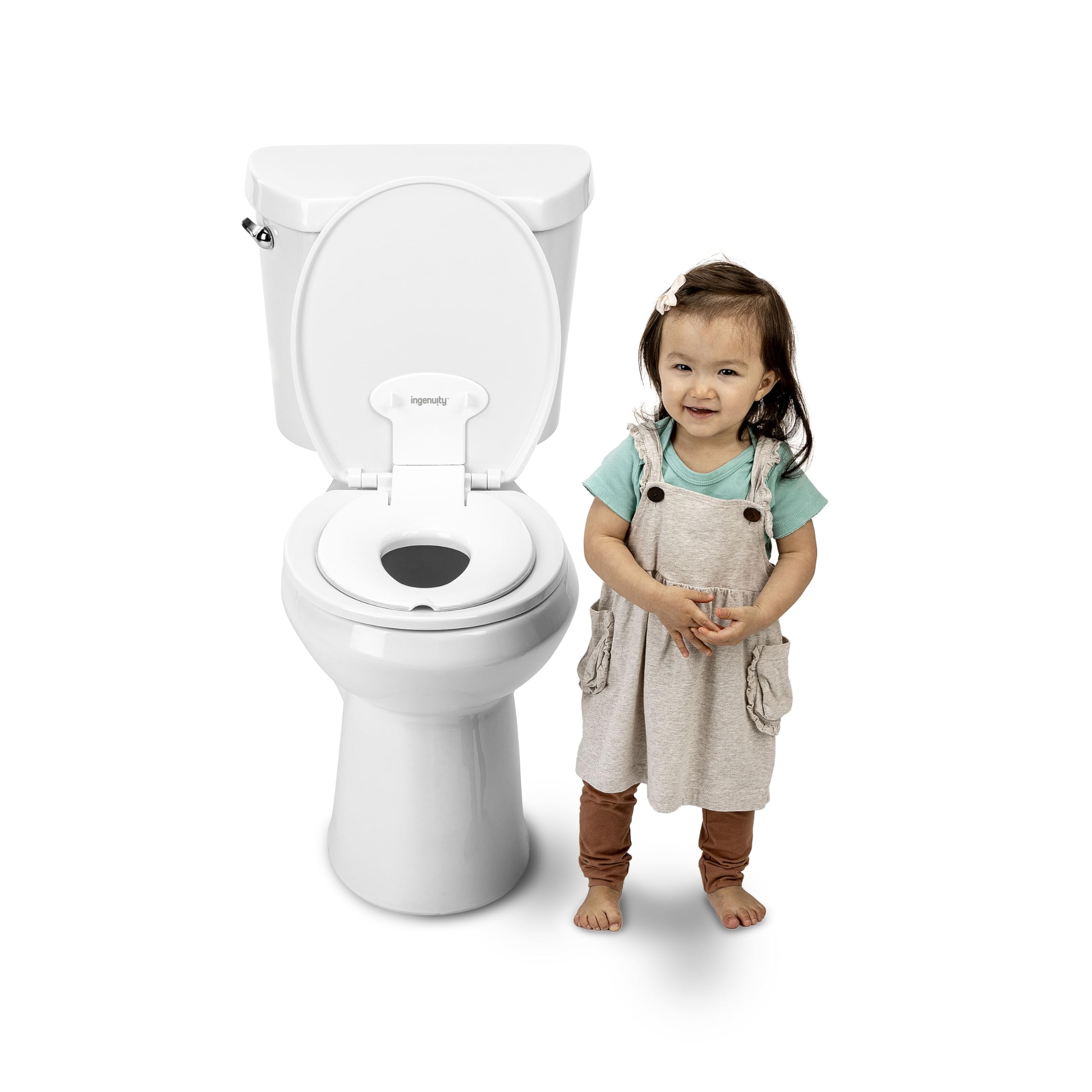 Ingenuity Flip & Sit Potty – Semi-Permanent Seat, Easy Setup, for Ages ...
