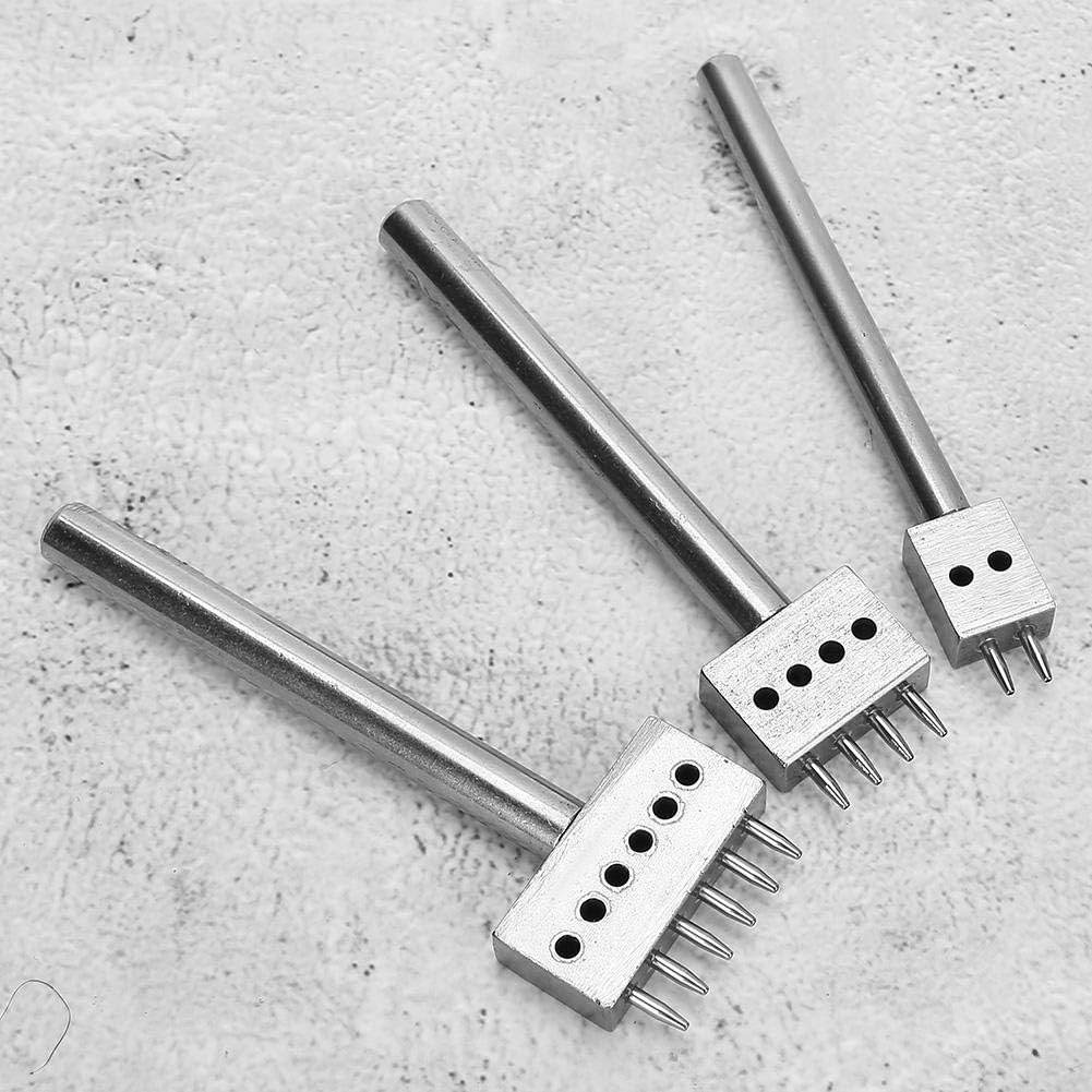 Buy 3PCS Profession Leather Hole Punch Tools Cutting Stitch for Wallet ...