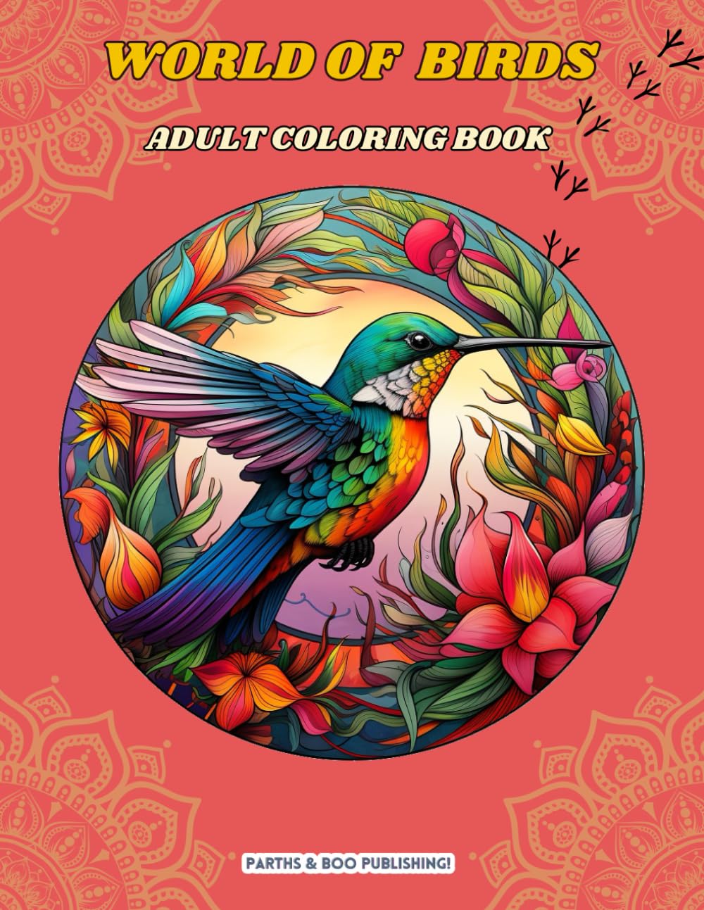 Amazon.com: World of Birds: Bird Coloring Book for Adults With 50 ...