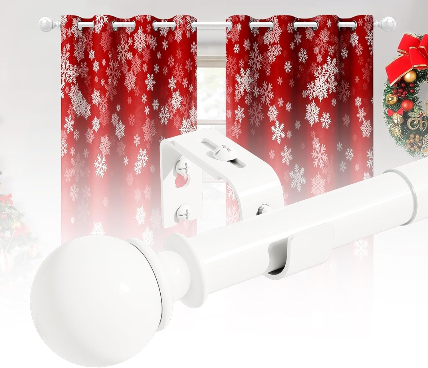 Curtain Pole Curtain Poles White Curtain Rails And Fittings Curtain ...