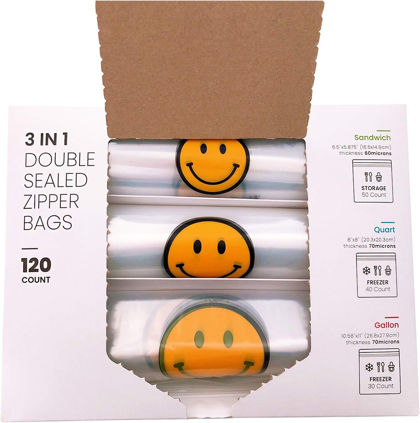 Amazon.com: Hapy Shop 400 Pieces Monster Cookie Bags Self Adhesive ...
