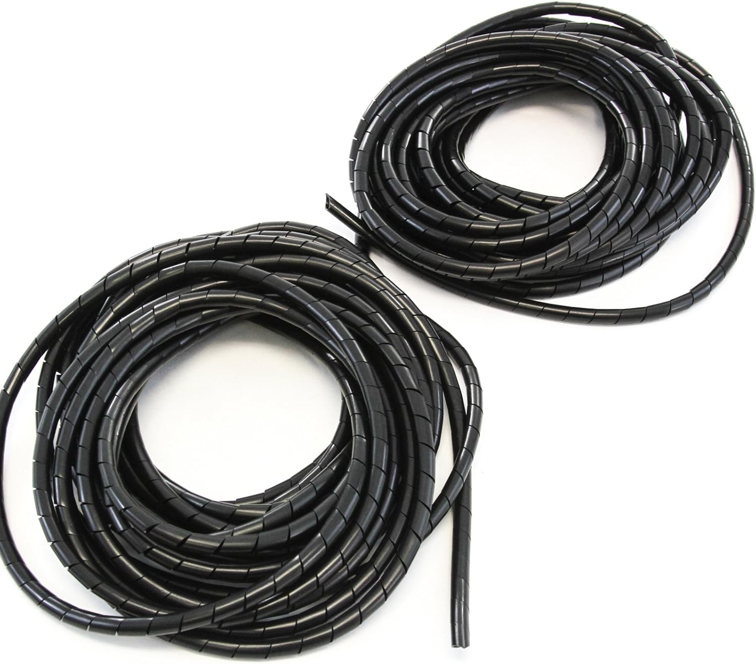 Amazon.com: 66FT PE 3/8 Inches (10 mm) Black Polyethylene Spiral Cable ...