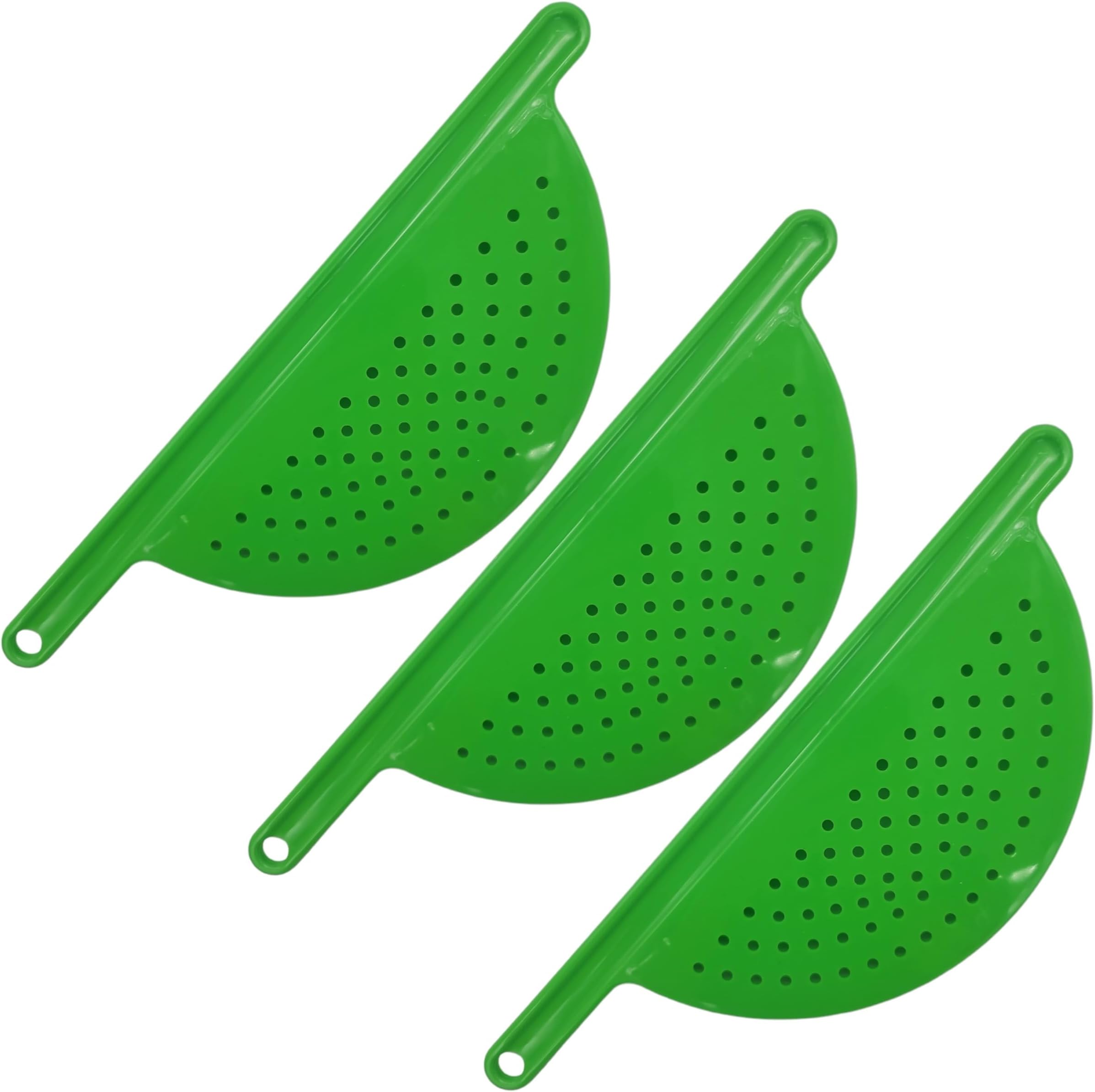 Amazon.com: Hand Held Plastic Pot Drainer, Pasta Noodle Veggie Strainer ...