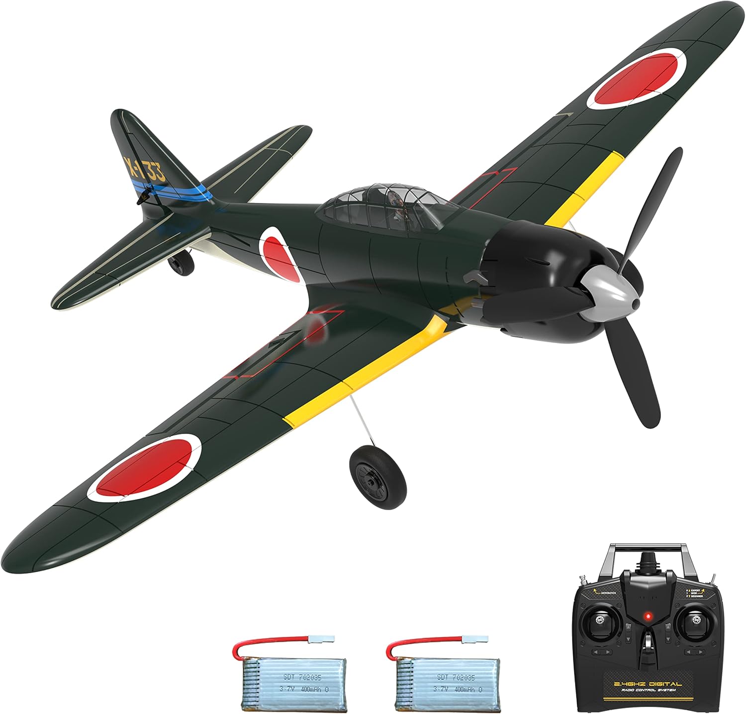 VOLANTEXRC RC Plane 2.4Ghz 4CH 400mm Remote Control Airplane Ready to ...