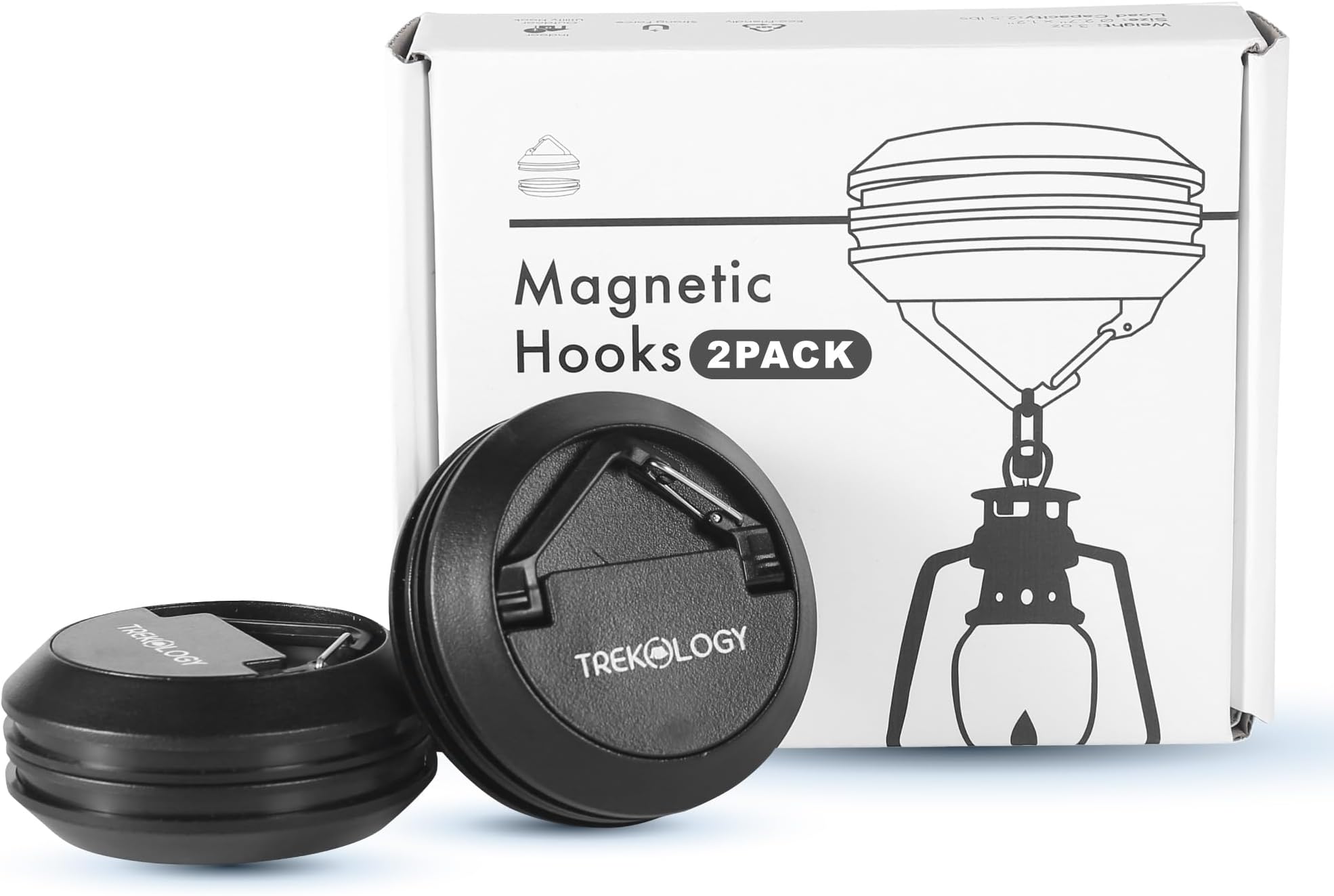 Amazon.com: TREKOLOGY 2pc Strong Magnetic Hooks for Camping – Outdoor ...