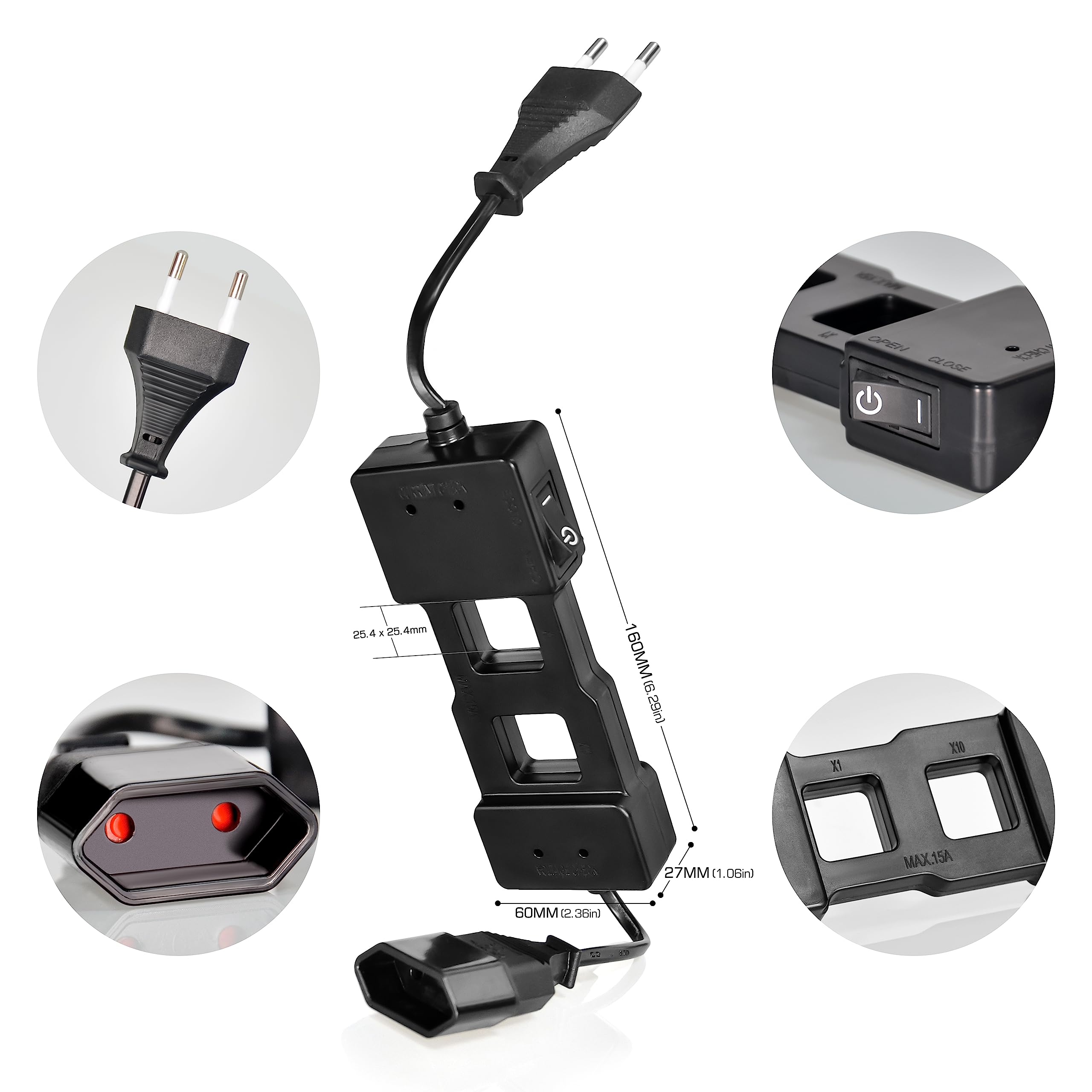 Line Splitter C-LOGIC 370UK AC - Electrical Current And Voltage Testing ...