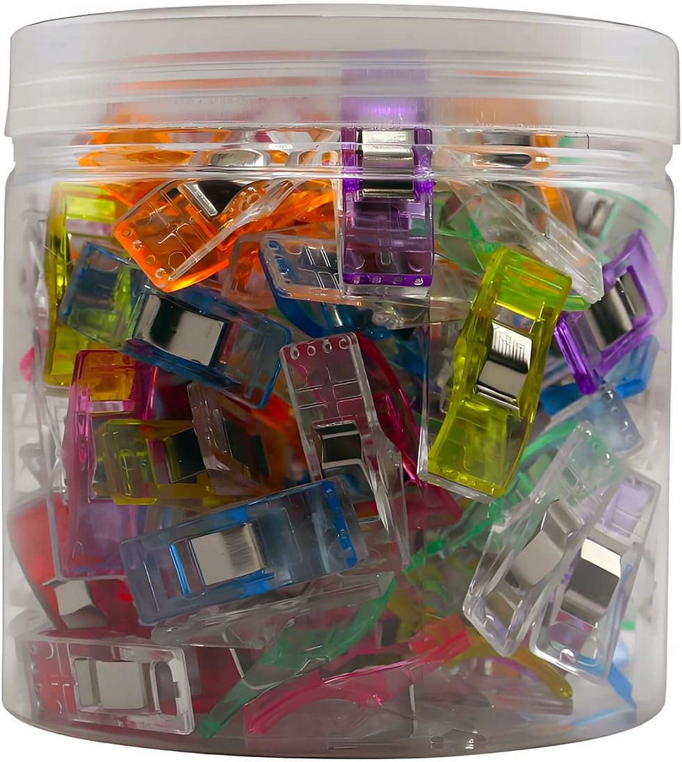 Amazon.com: Sewing Clips,200 Pcs,Sewing Clips for Fabric,Fabric Clips ...