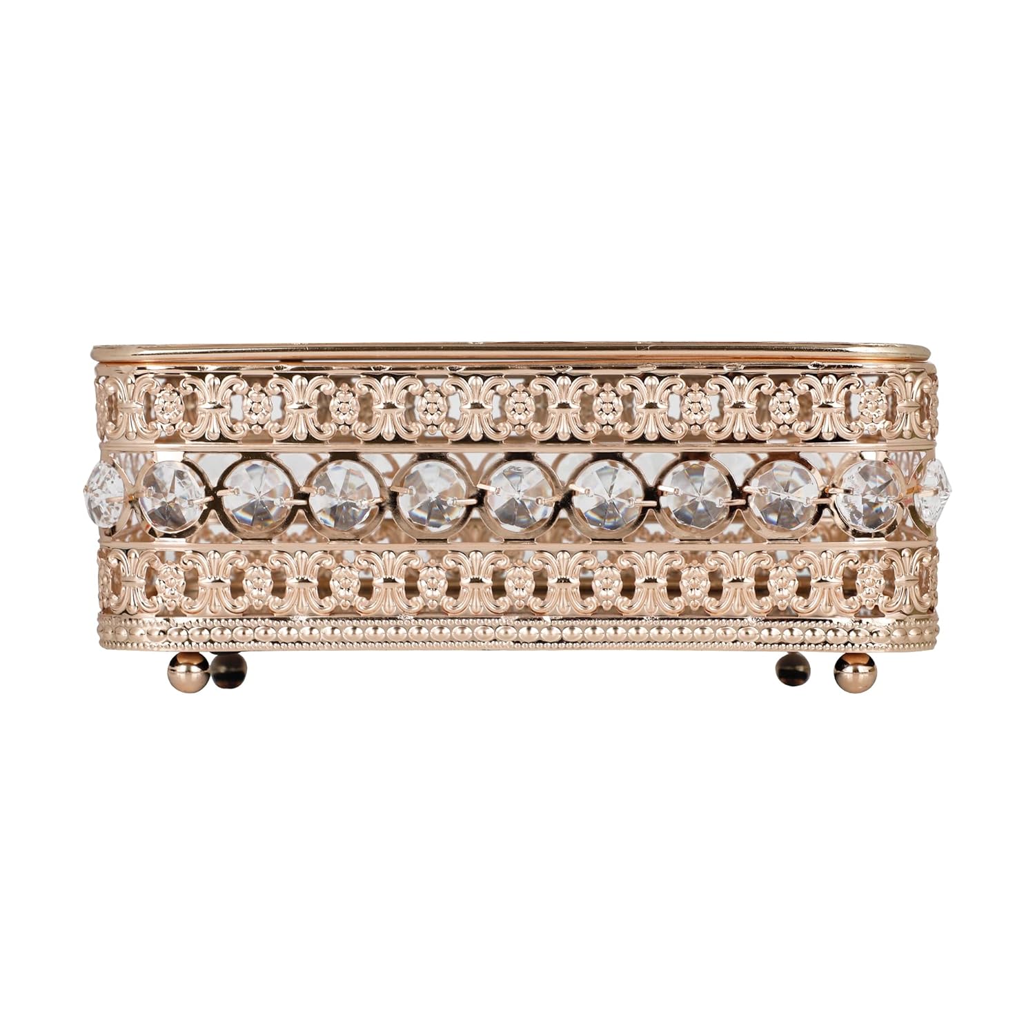 Be Cool Rectangular Artificial Crystal Tissue Box Cover, Decorative ...