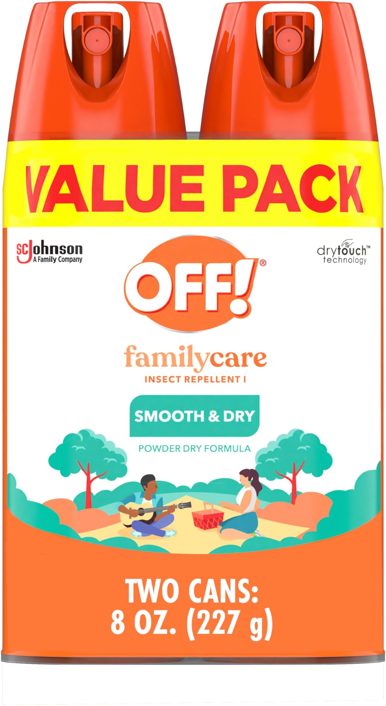 Amazon.com: OFF! Family Care Insect & Mosquito Repellent, Bug Spray ...