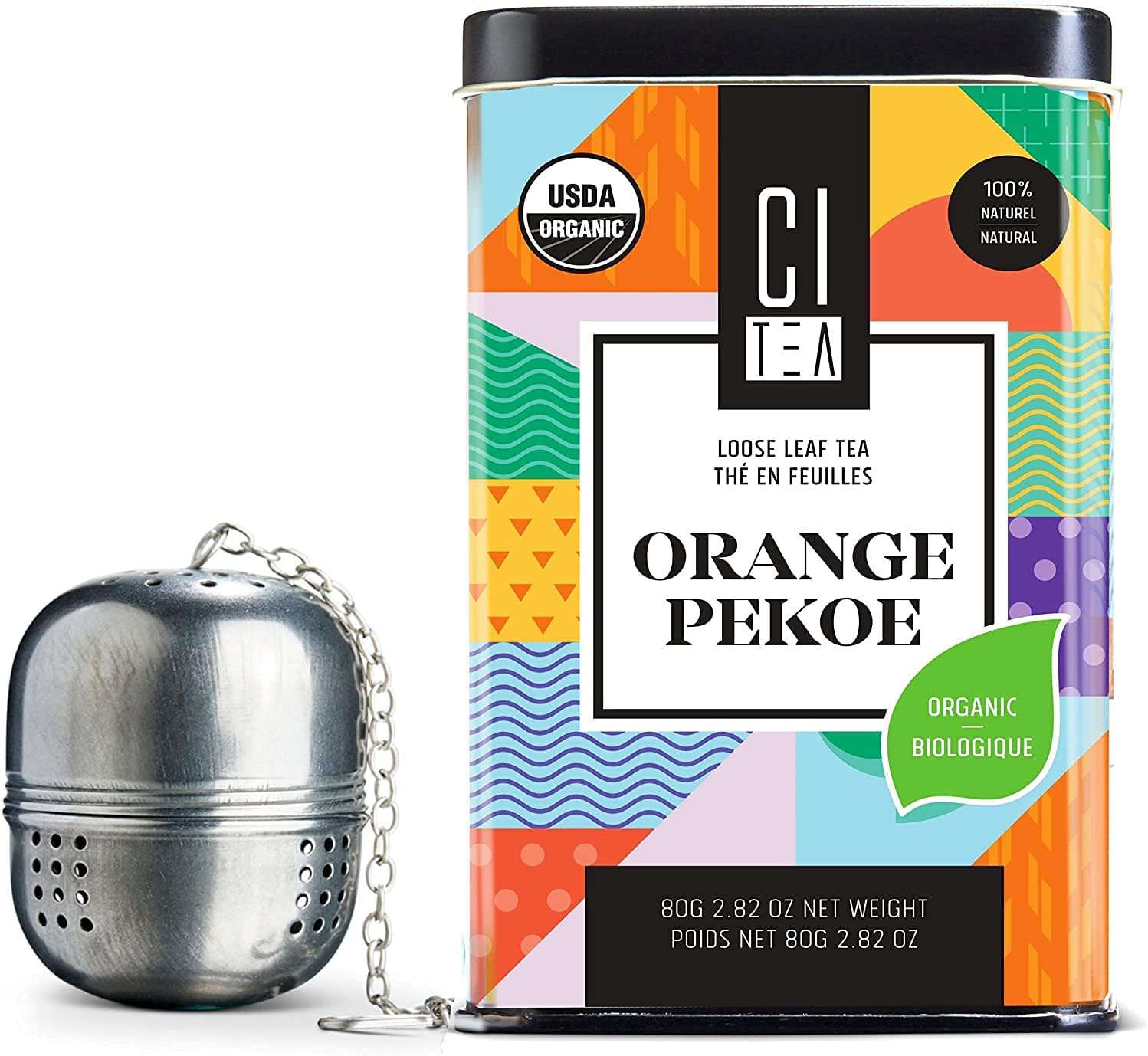 Amazon.com : Pure Organic Orange Pekoe Ceylon Black Loose Leaf Tea 80 g ...