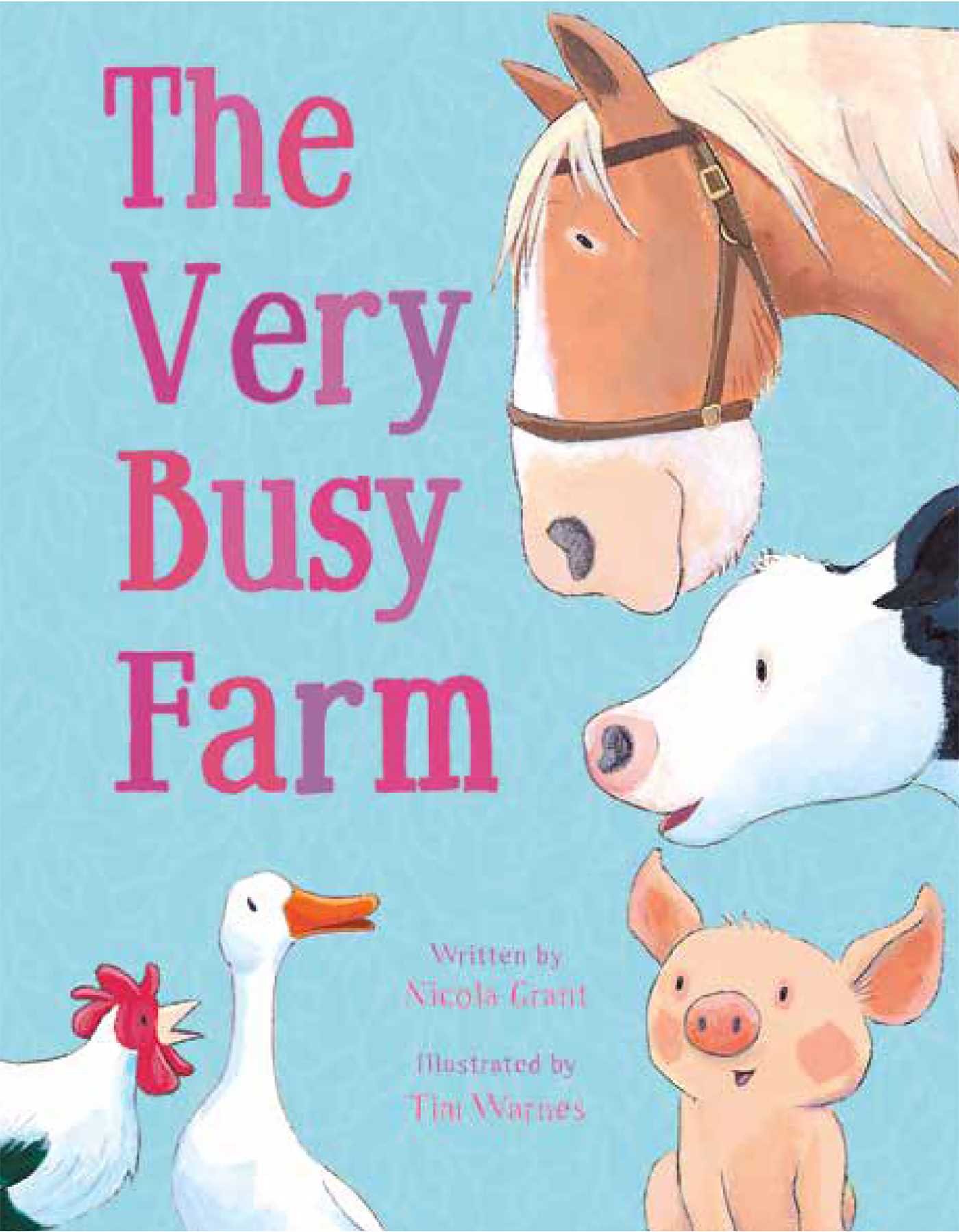The Very Busy Farm (Padded Board Books for Babies): Grant, Nicola ...