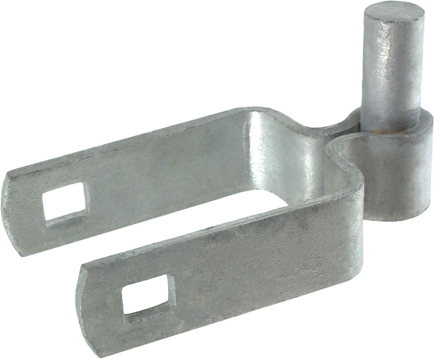 Amazon.com: 1 1/2" X 5/8" Square Post Female Hinges for Chain Link ...