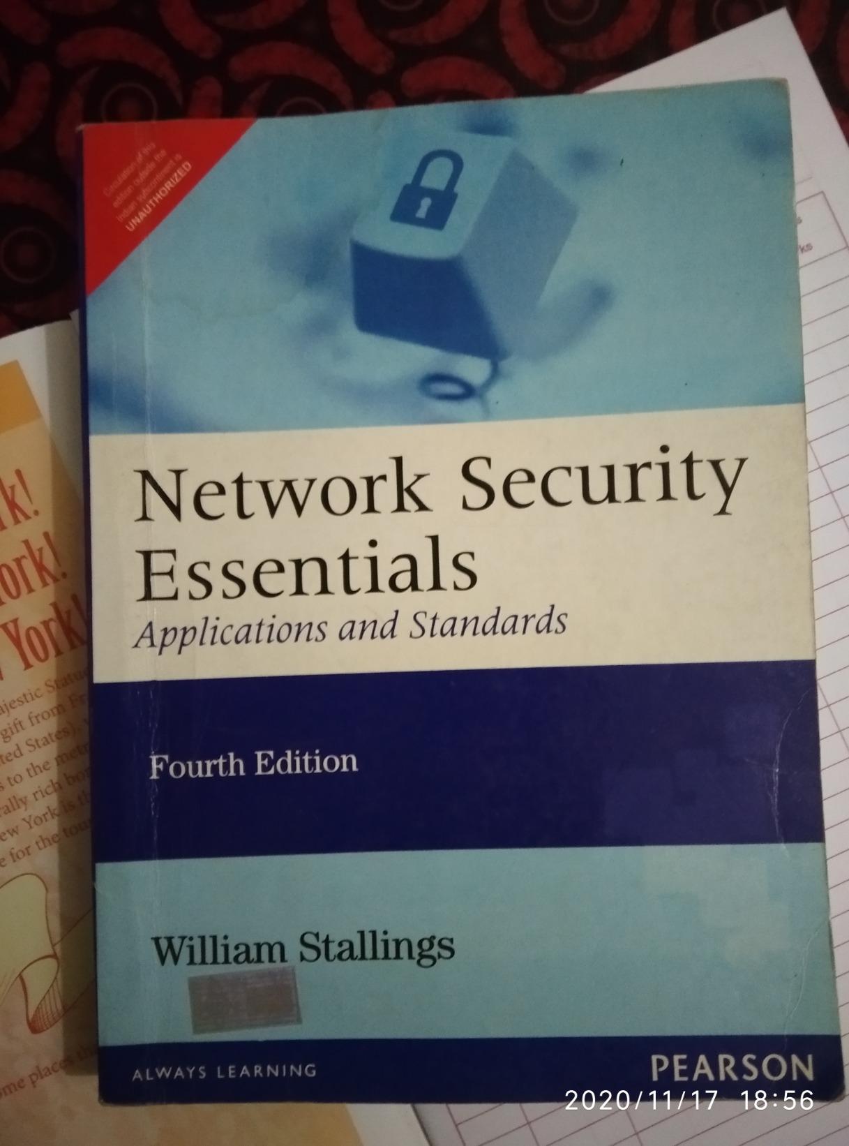 Amazon.in: Buy Network Security Essentials : Applications and Standards ...