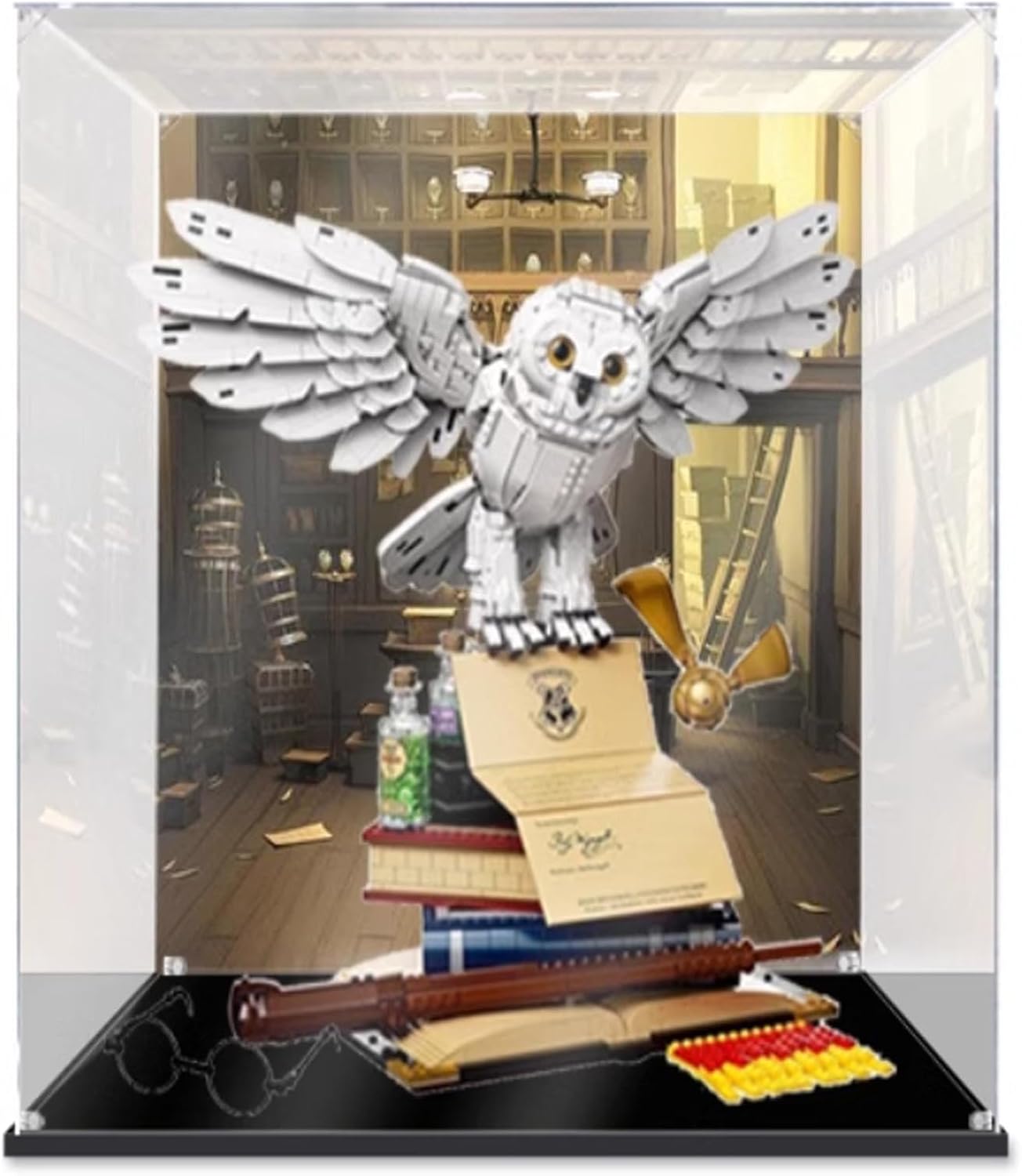 Amazon.com: Acrylic Display Case for Lego 76391 Hedwig's Owl Display ...