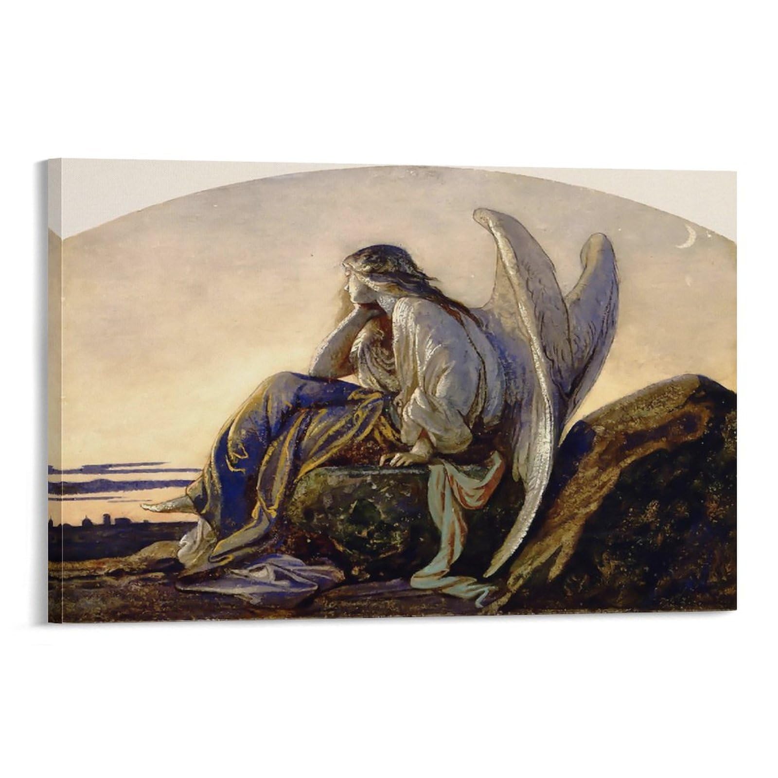 Cabanel Florentine Poet Alexandre Cabanel Canvas Print