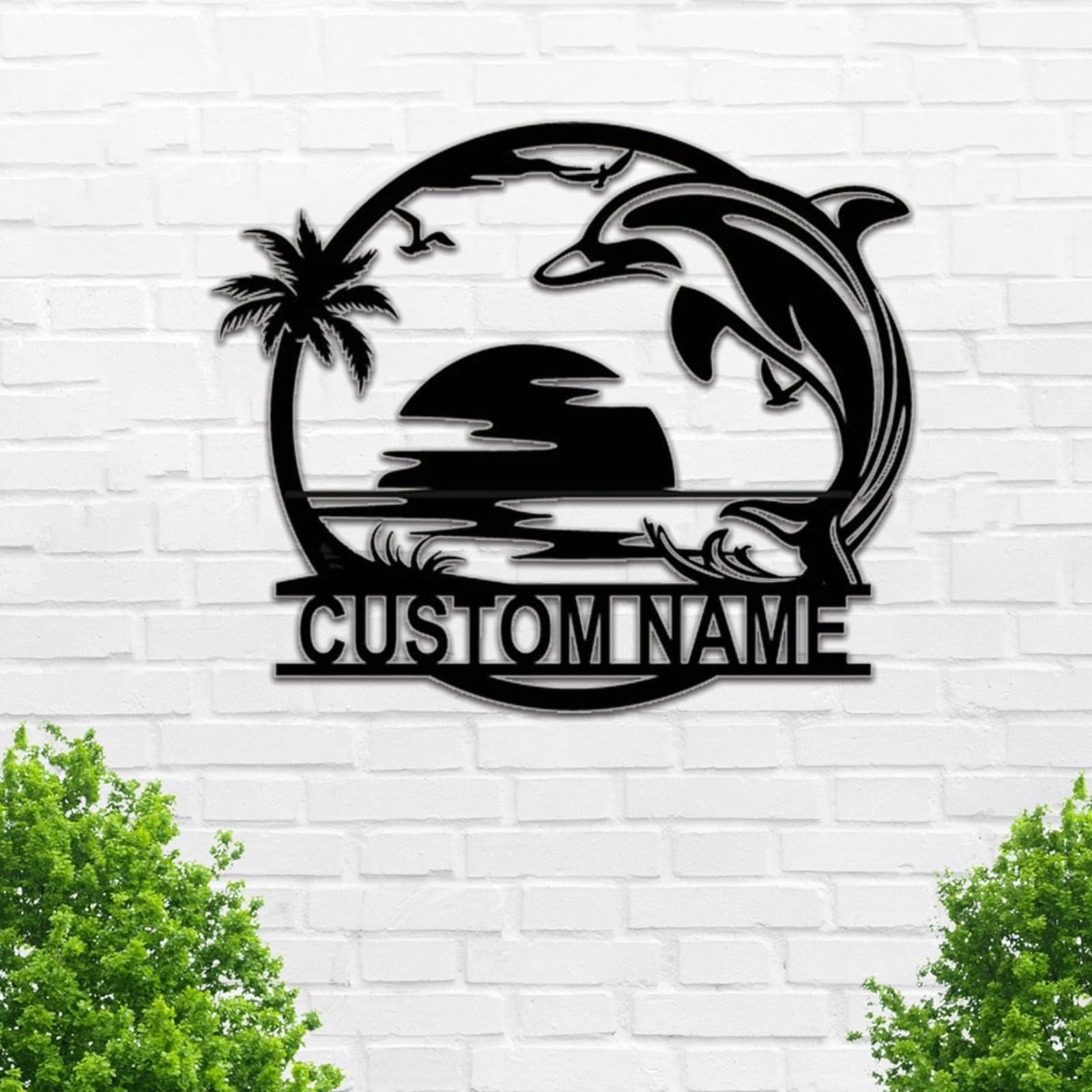 Dolphin Personalized Sign