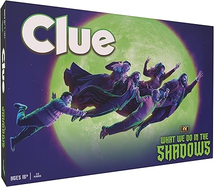 Amazon.com: CLUE: What We Do in The Shadows, Classic Board Game ...