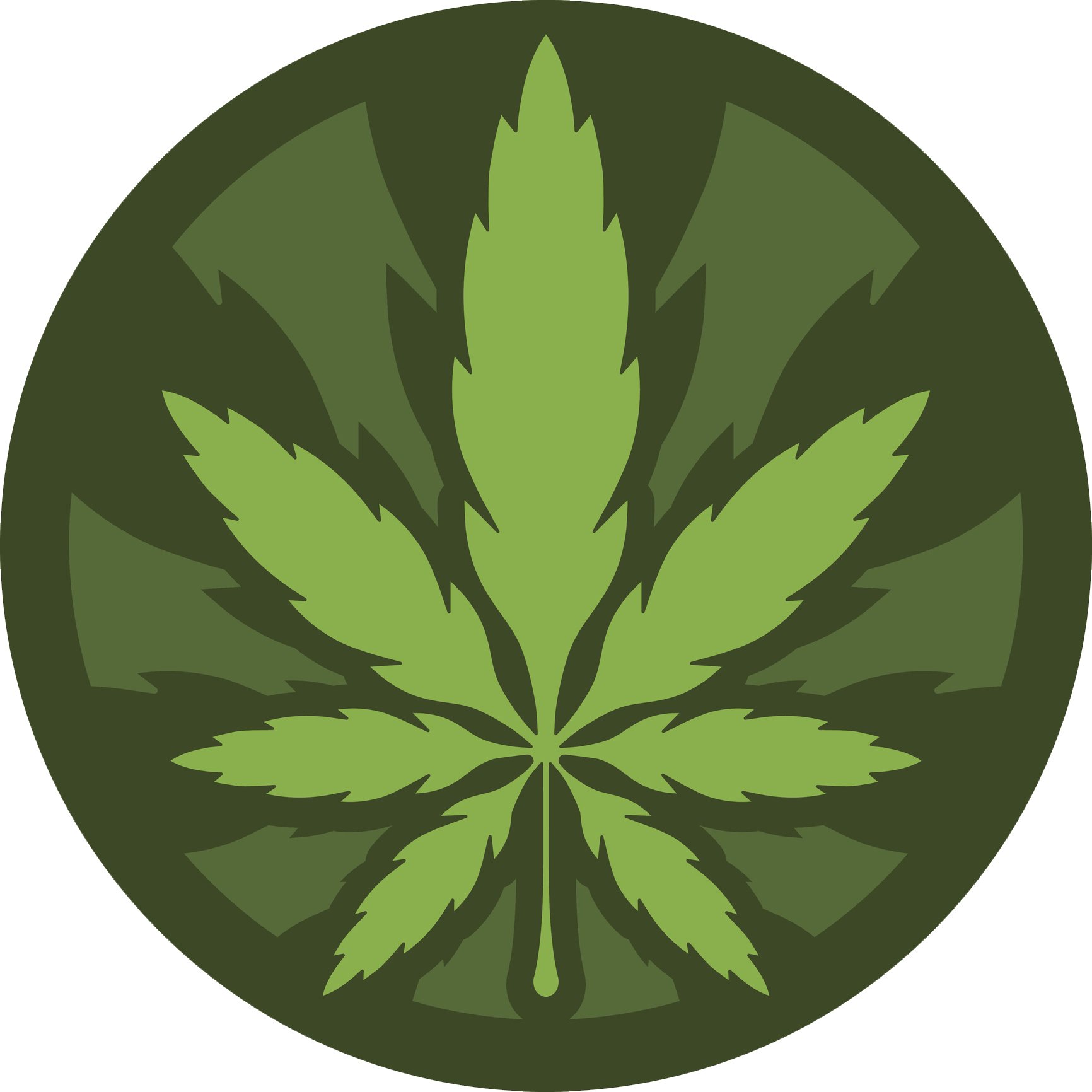 Cartoon Weed Logo