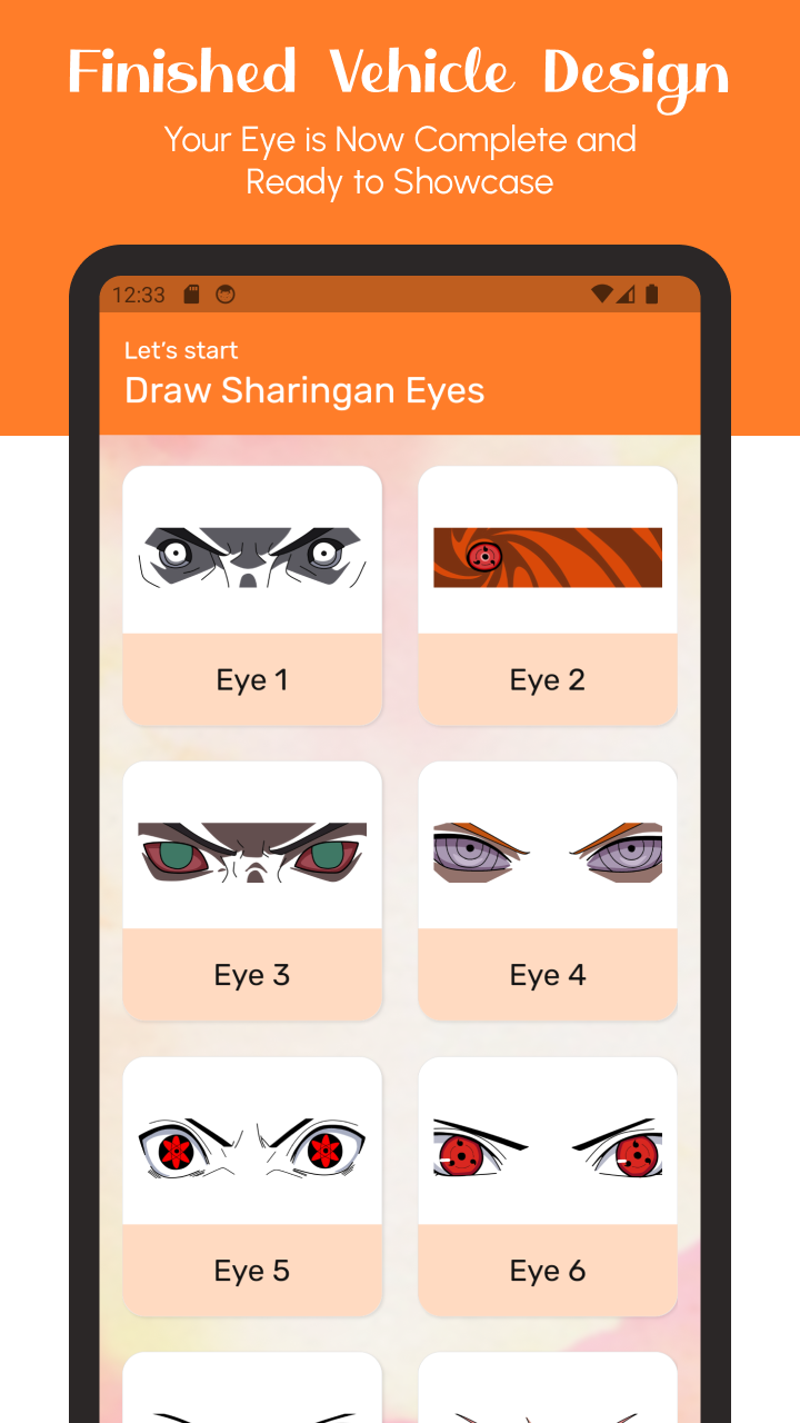 How to Draw Sharingan Eyes : Step by Step Tutorials - App on Amazon Appstore