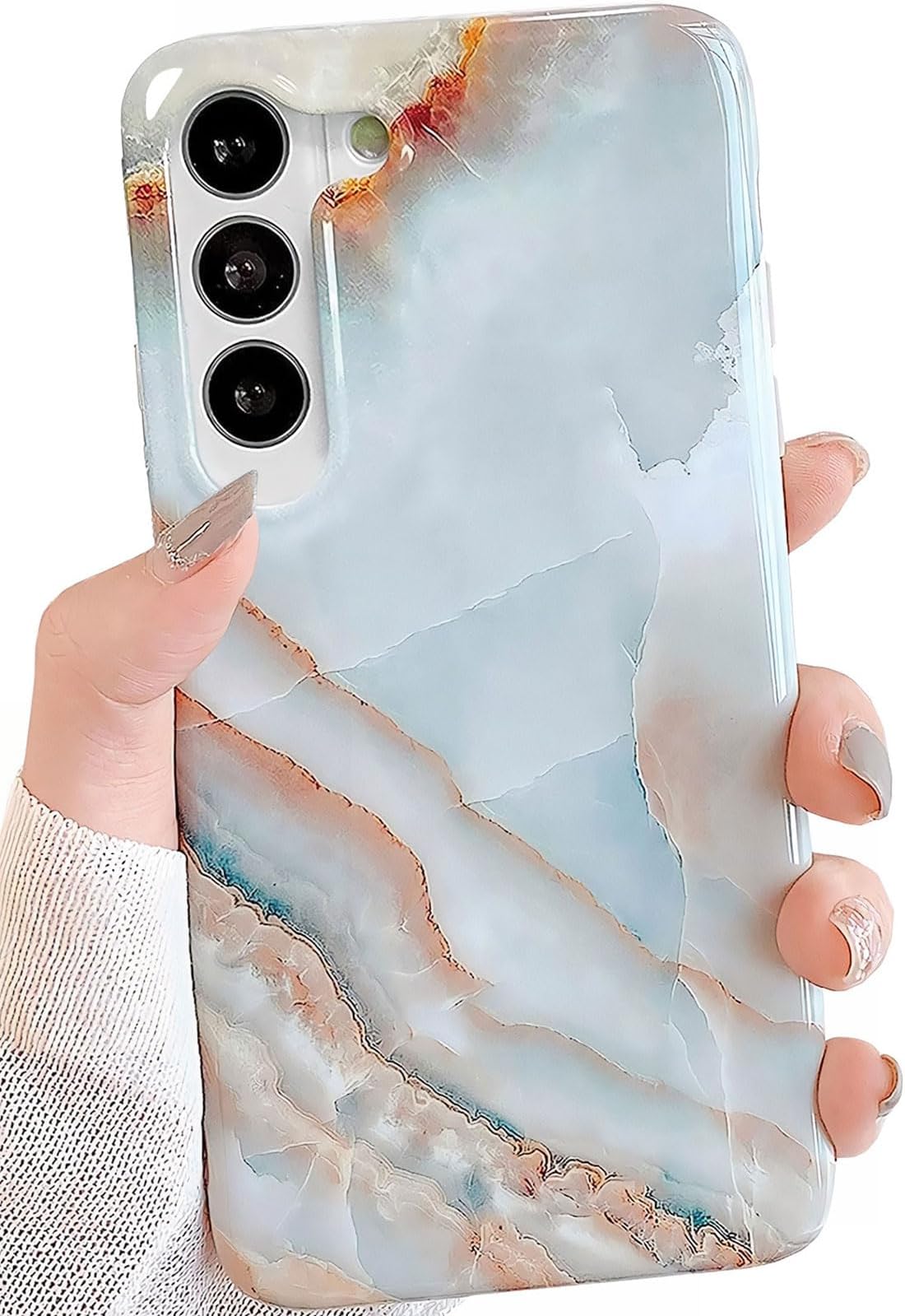 Amazon.com: J.west for Samsung Galaxy S23 Plus Case 6.6-inch，Luxury ...