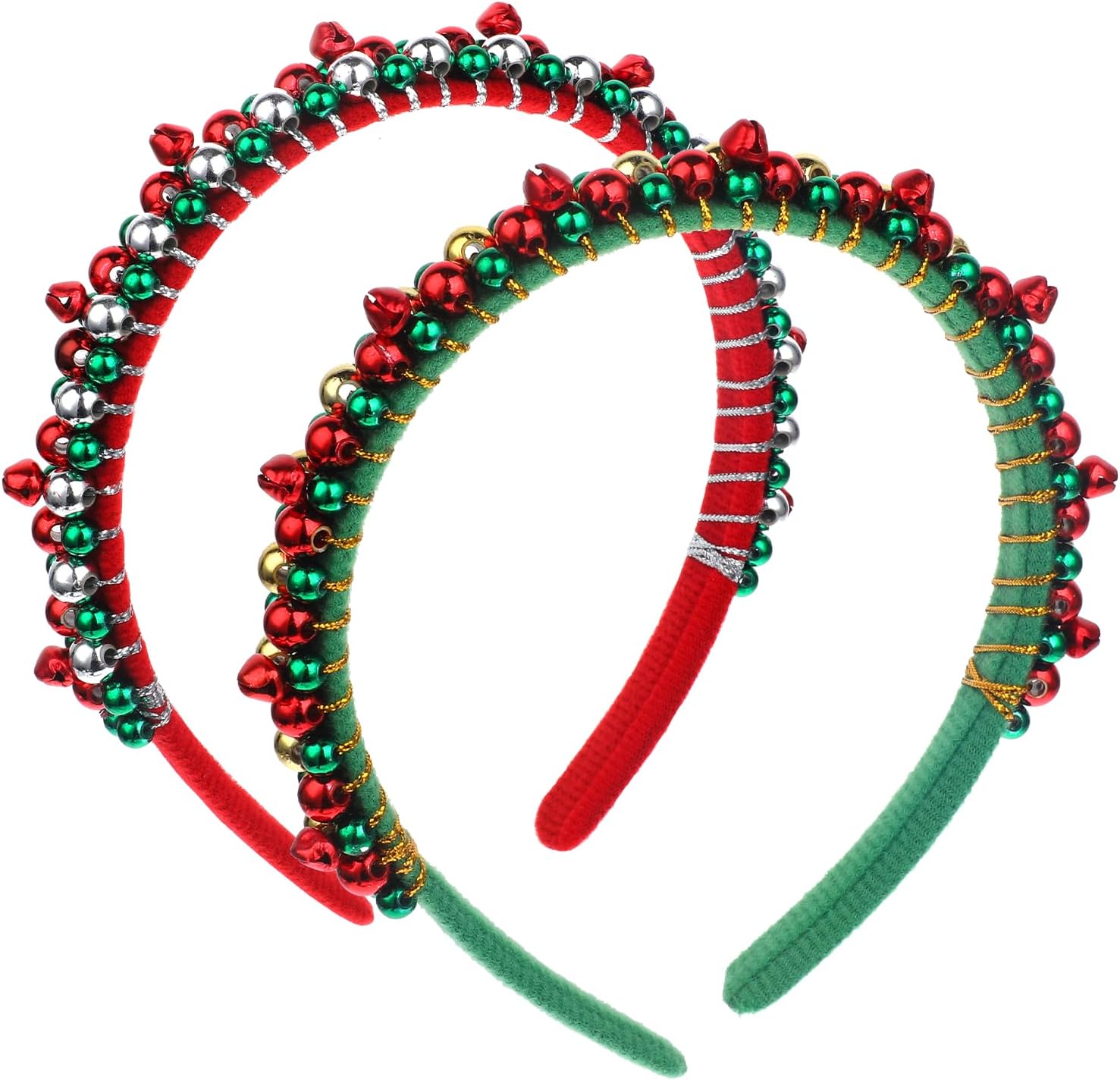 Jeffdad 2Pcs Christmas Headpieces Christmas Headband, Christmas Holiday ...