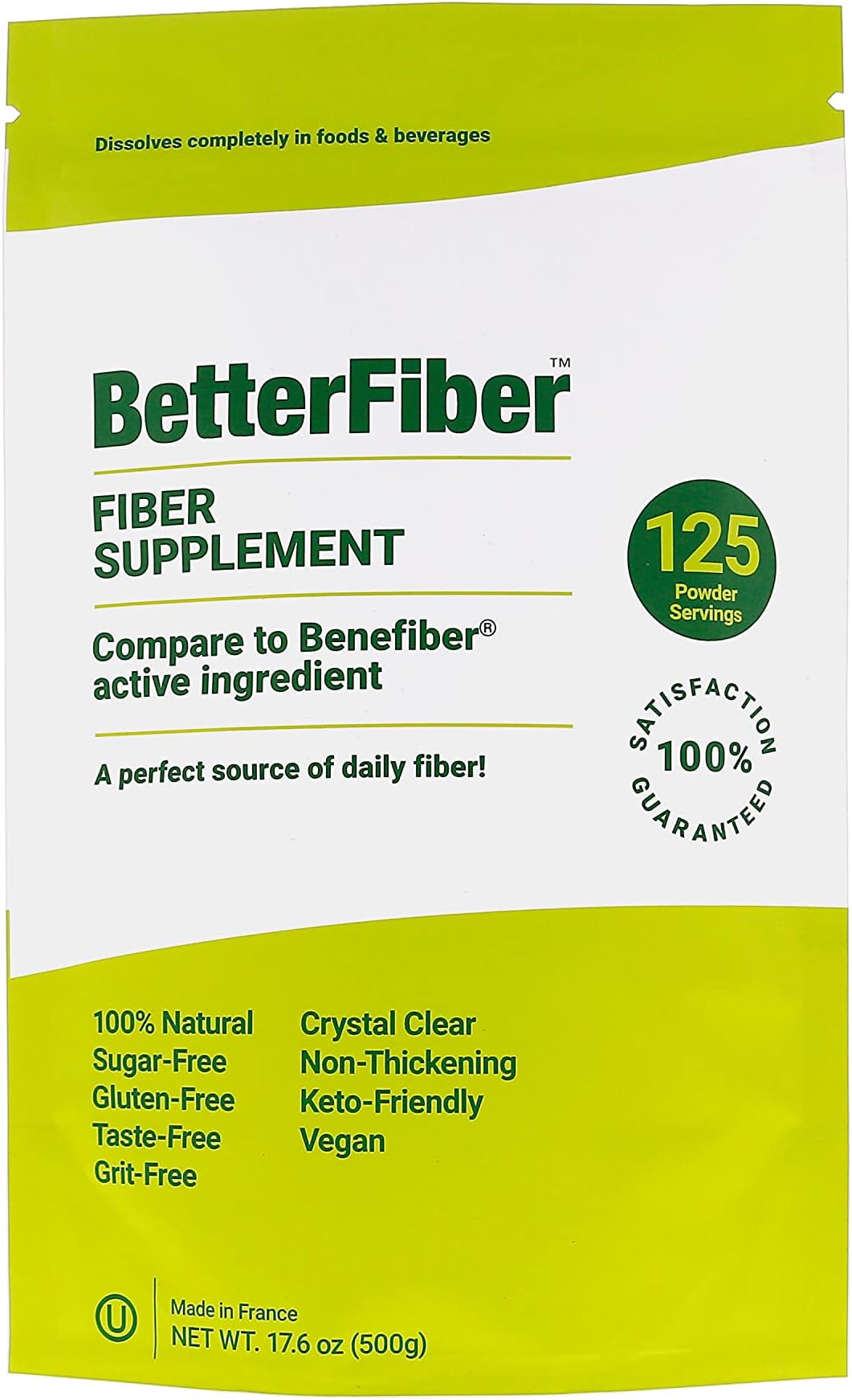 Amazon.com: BetterFiber - Prebiotic Fiber Supplement [100% Generic ...