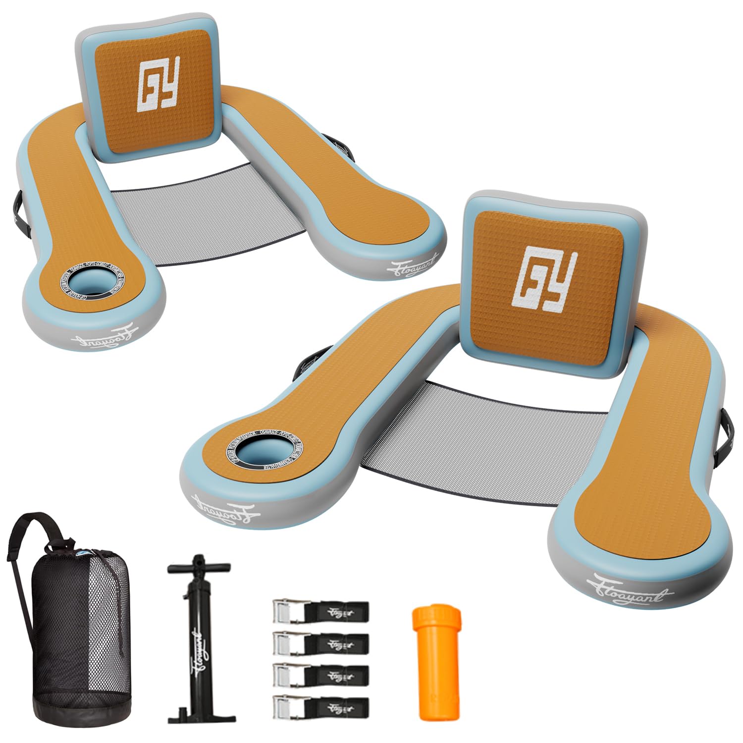 Amazon.com: Inflatable Pool Floats Adult | Inflatable Floating Chair ...