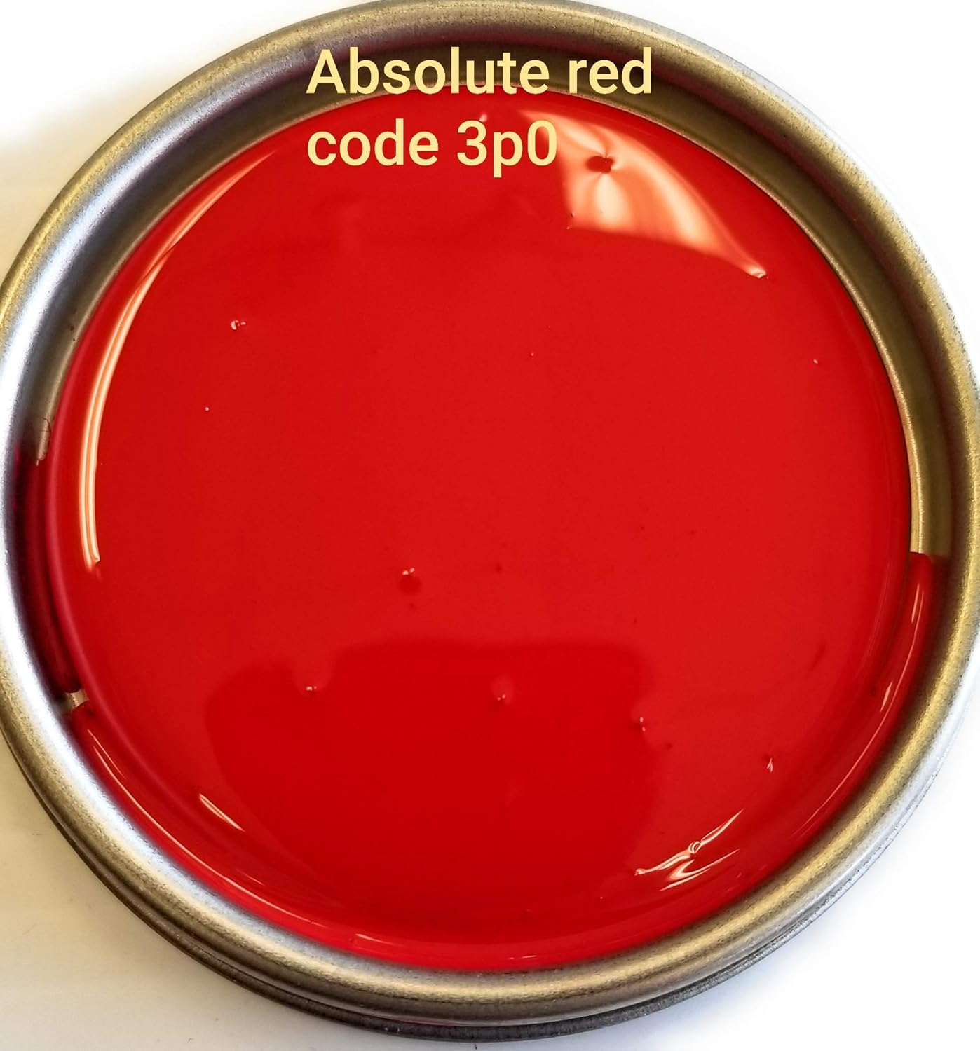 Amazon.com: Auto Paint Pro Absolute Red compatrible to Code 3P0 Quart ...