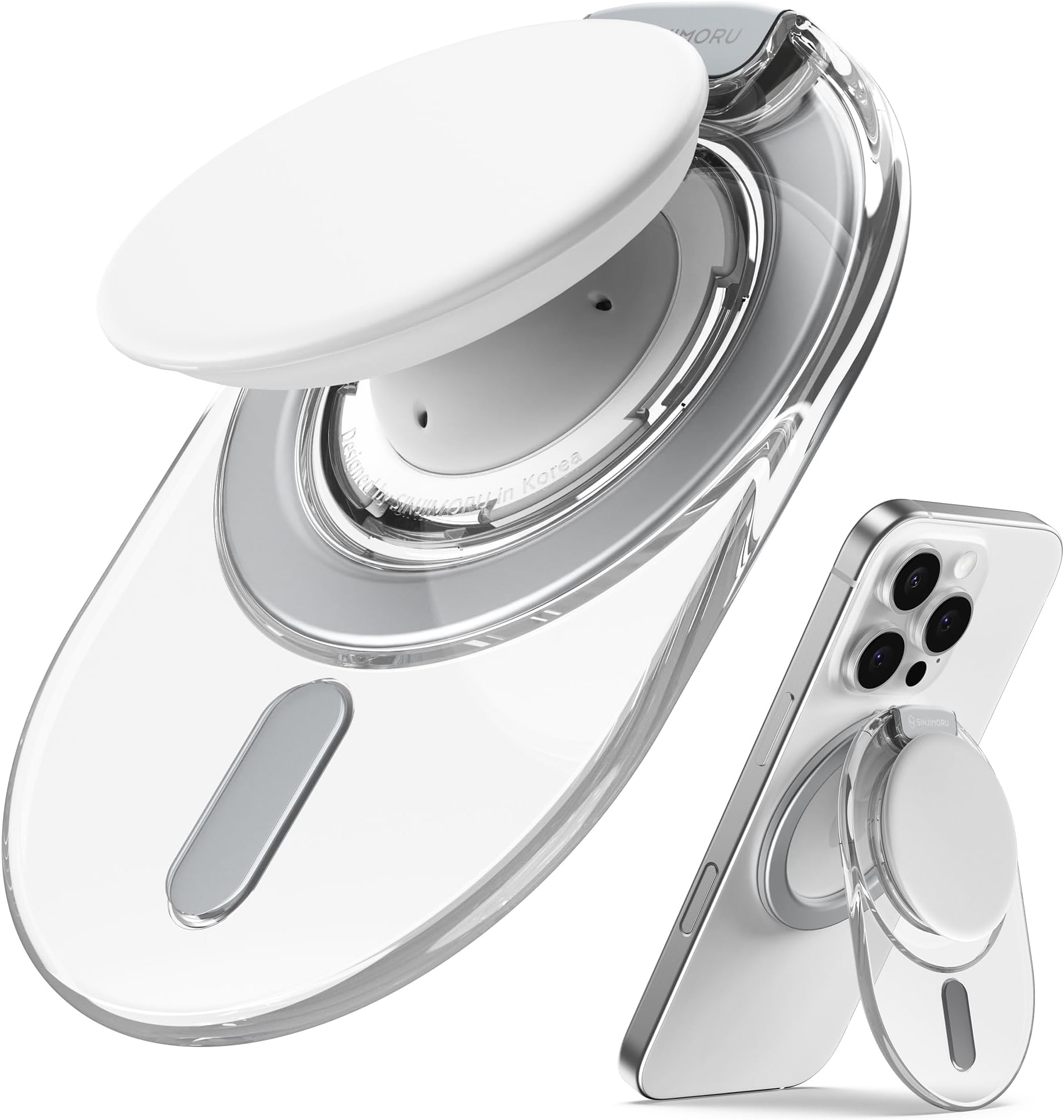 PopSockets: PopGrip Round for MagSafe - Includes Adapter Ring for ...