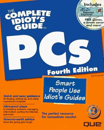 Buy The Complete Idiot's Guide to PCs Book Online at Low Prices in ...