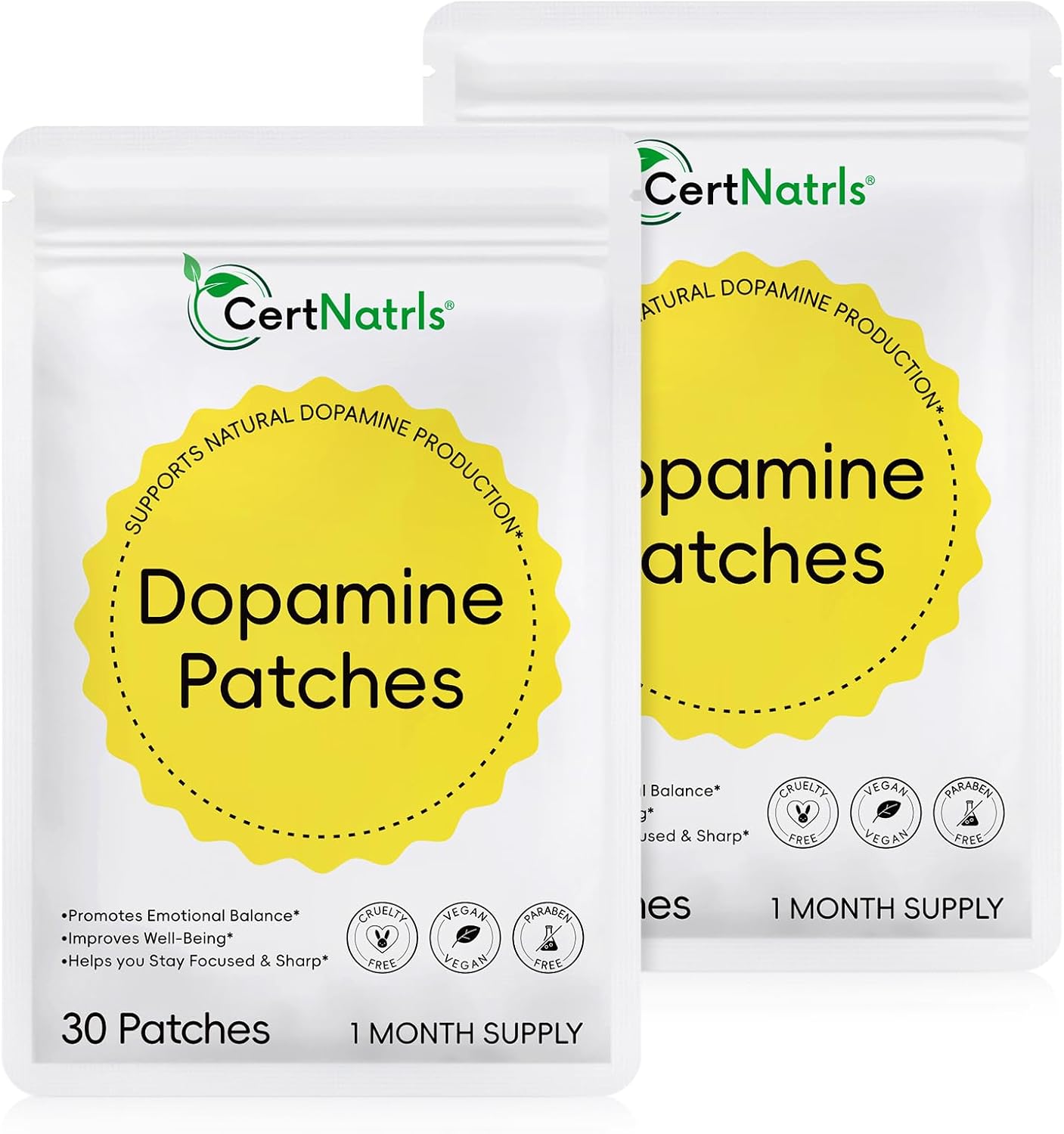 Amazon.com: CFHQXSZ Dopamine Patches 60pcs | Mood Boost & Positivity ...