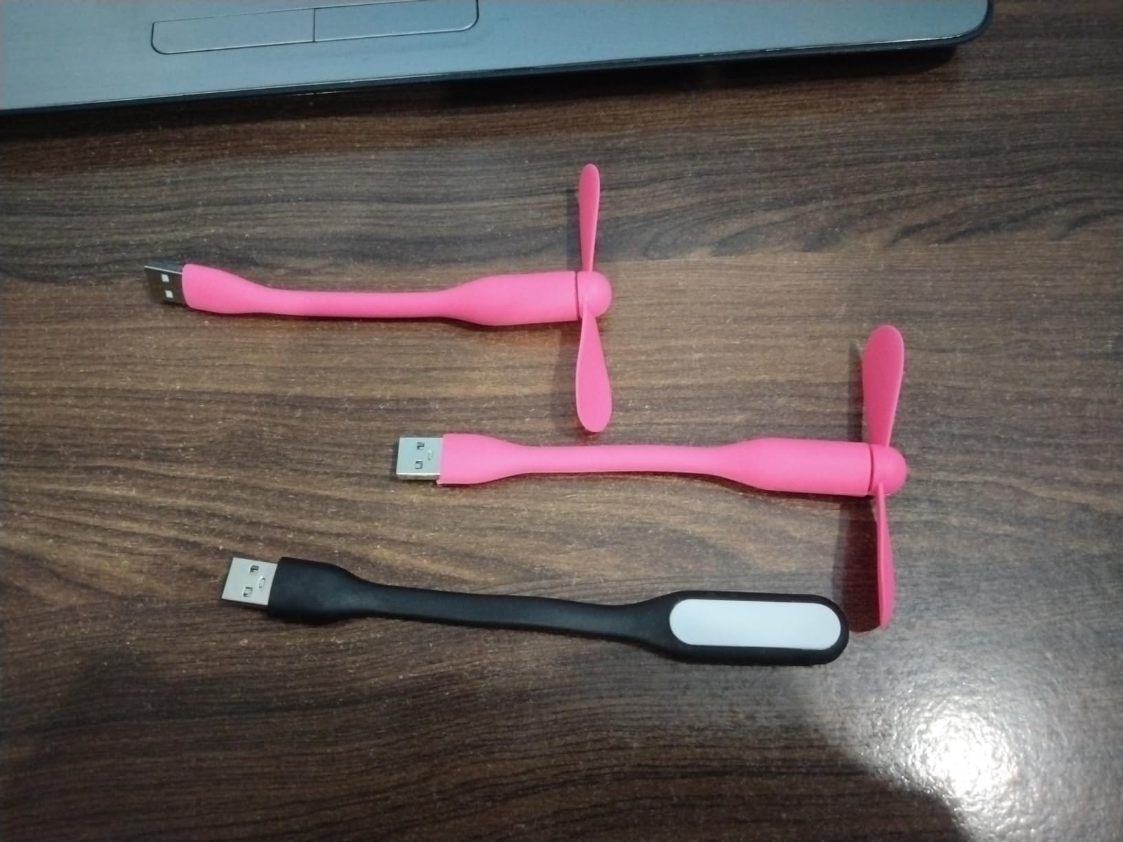 LIMTAS Portable Mini USB Dragon Fan with 2 Leaf & 1 Pc Poratble LED ...