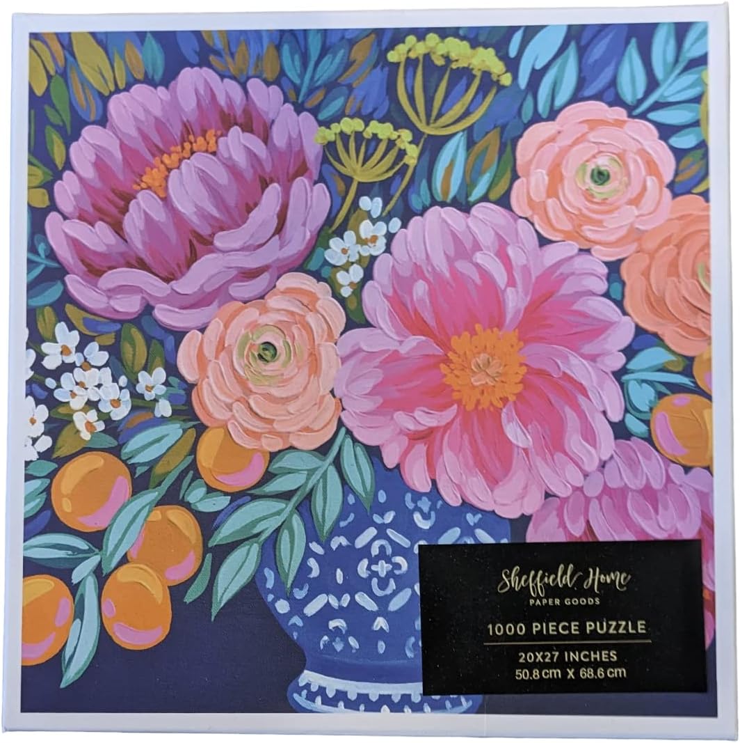 Amazon.com: Sheffield Home Paper Goods - 1000 Piece Puzzle - Julie ...