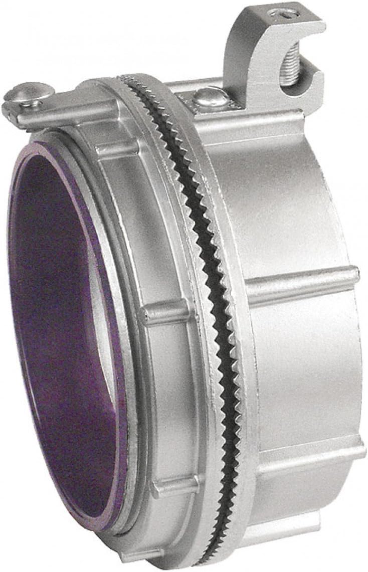 2 Pcs, 2-1/2 in. Die-Cast Zinc Myers Hub, w/Grounding Lug to Secure 2-1 ...