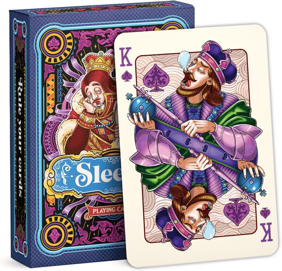 Amazon.com: 99FOX Sleepy Playing Cards for Teens Adults Friends Family ...