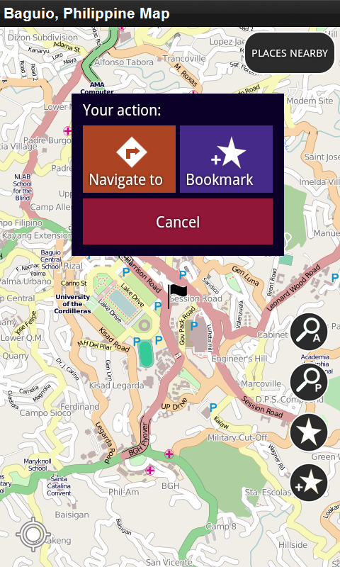 Baguio Philippines Map