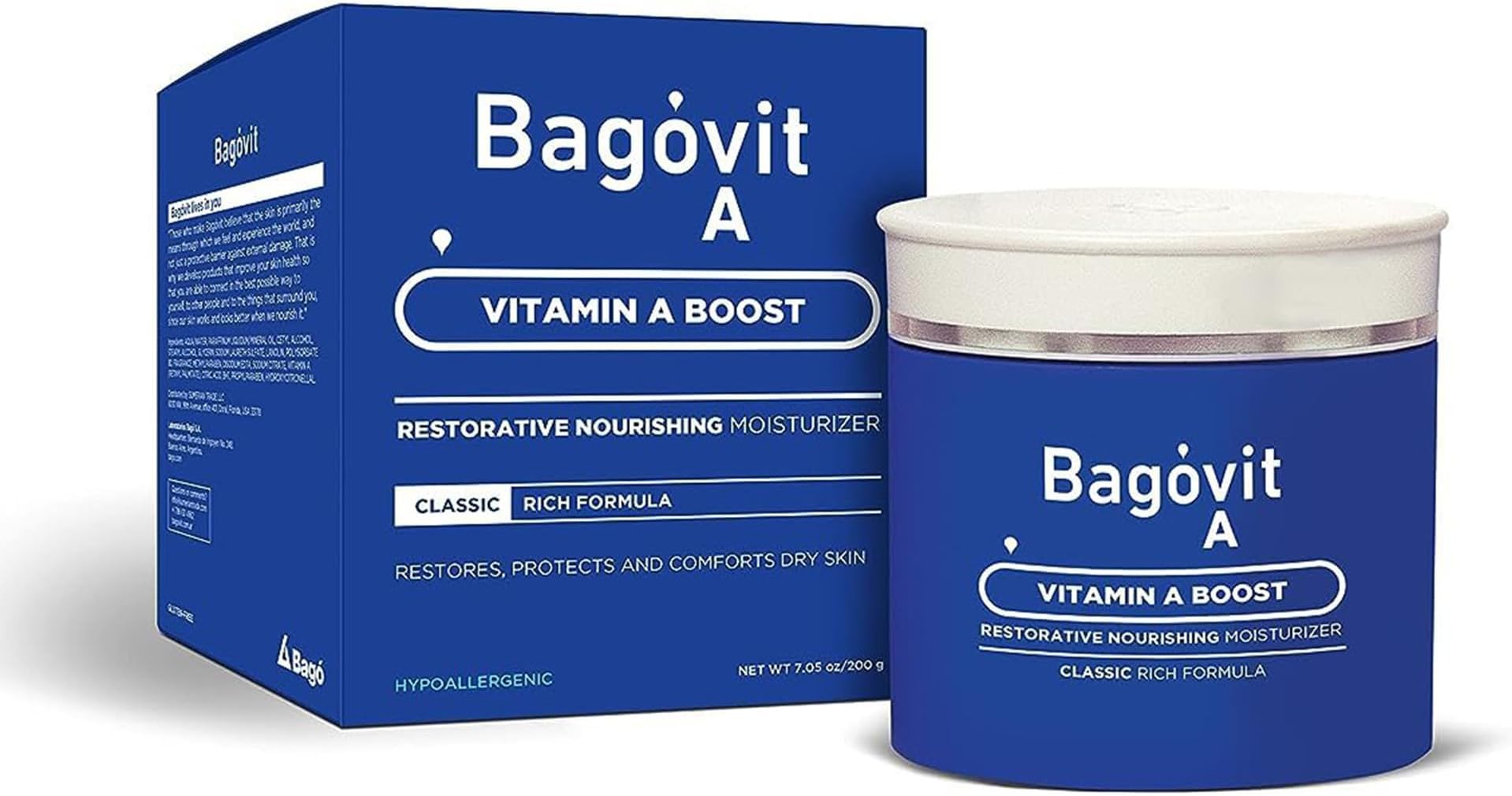 Amazon.com : Bagovit Nourishing Moisturizer Classic Body Cream ...