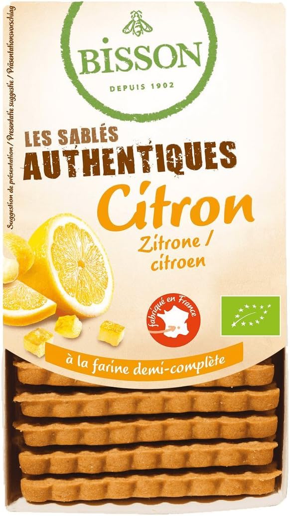 Bisson Authentiques citron 183 g : Amazon.fr: Epicerie