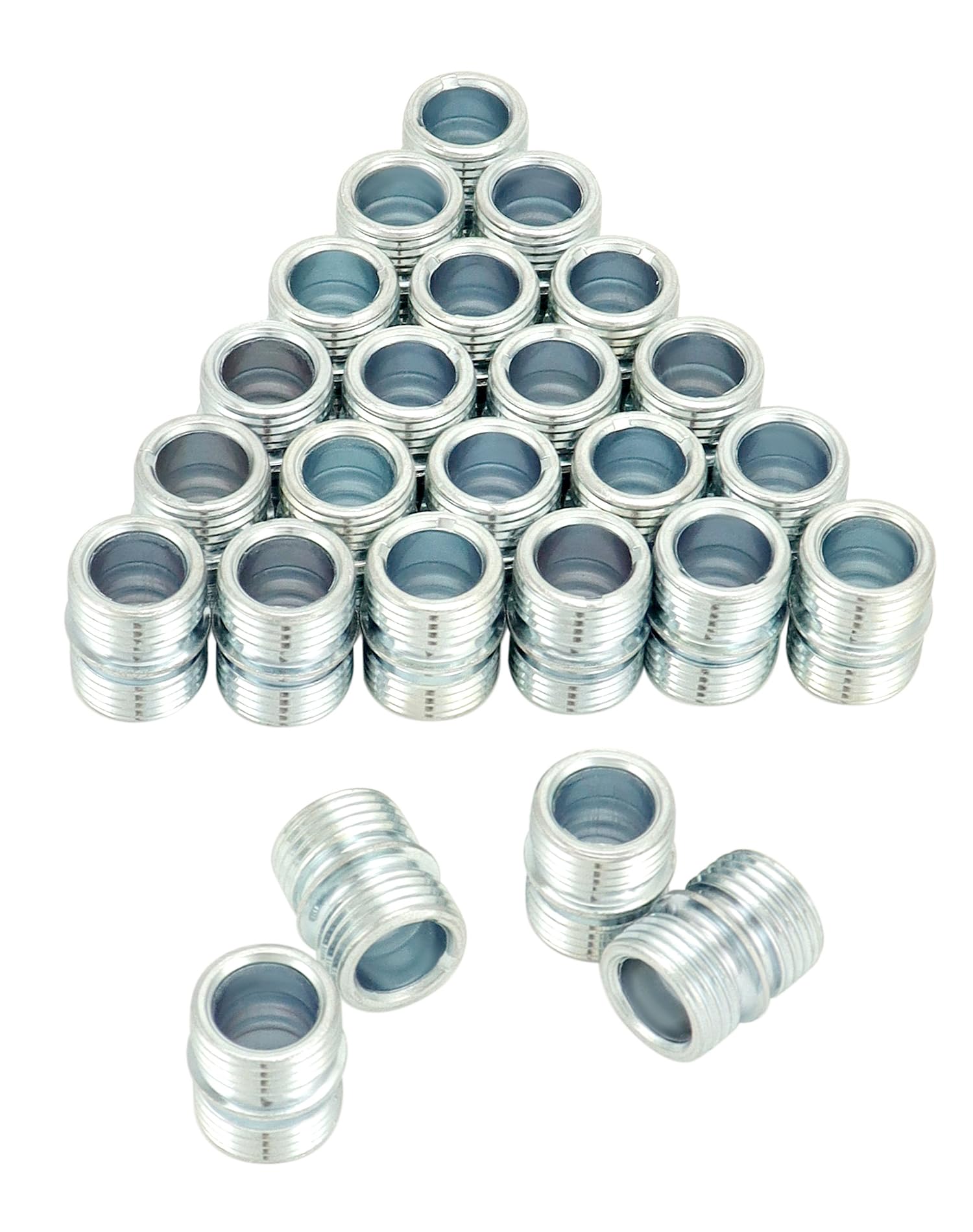 QWORK Threaded Connector for 0.75" Diameter Post, 25 Pack Shelving ...