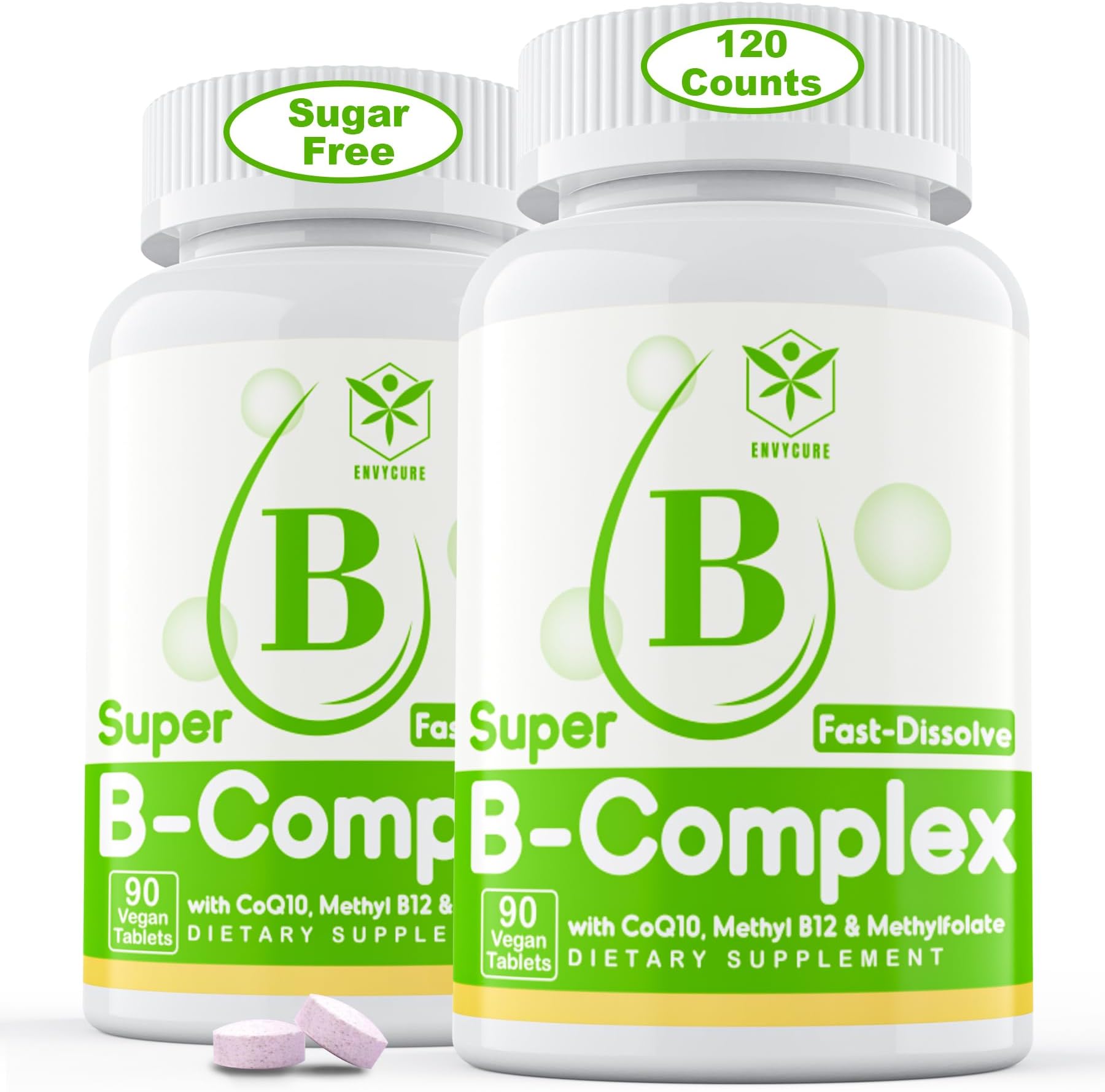 Amazon.com: EMERALD LABS B-Healthy - Vegan Vitamin B Complex - Includes ...