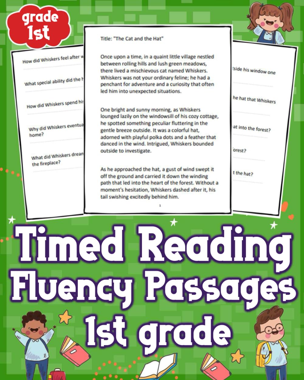 Timed Reading Fluency Passages 1st Grade: Unleash Your Child's ...