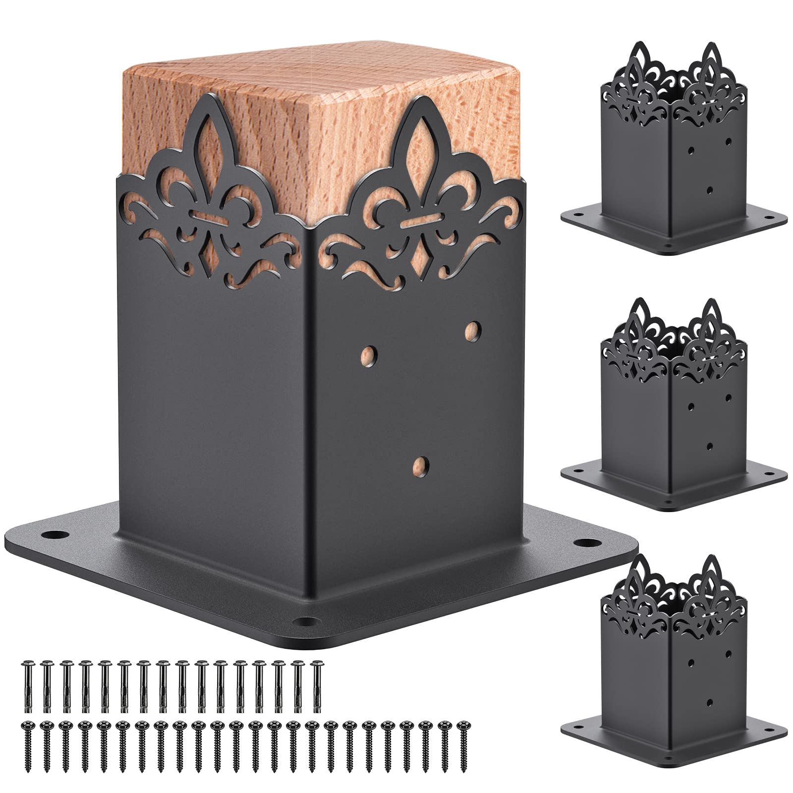 Snapklik.com : BeneLabel Creative Design 44 Post Base 4 Pcs