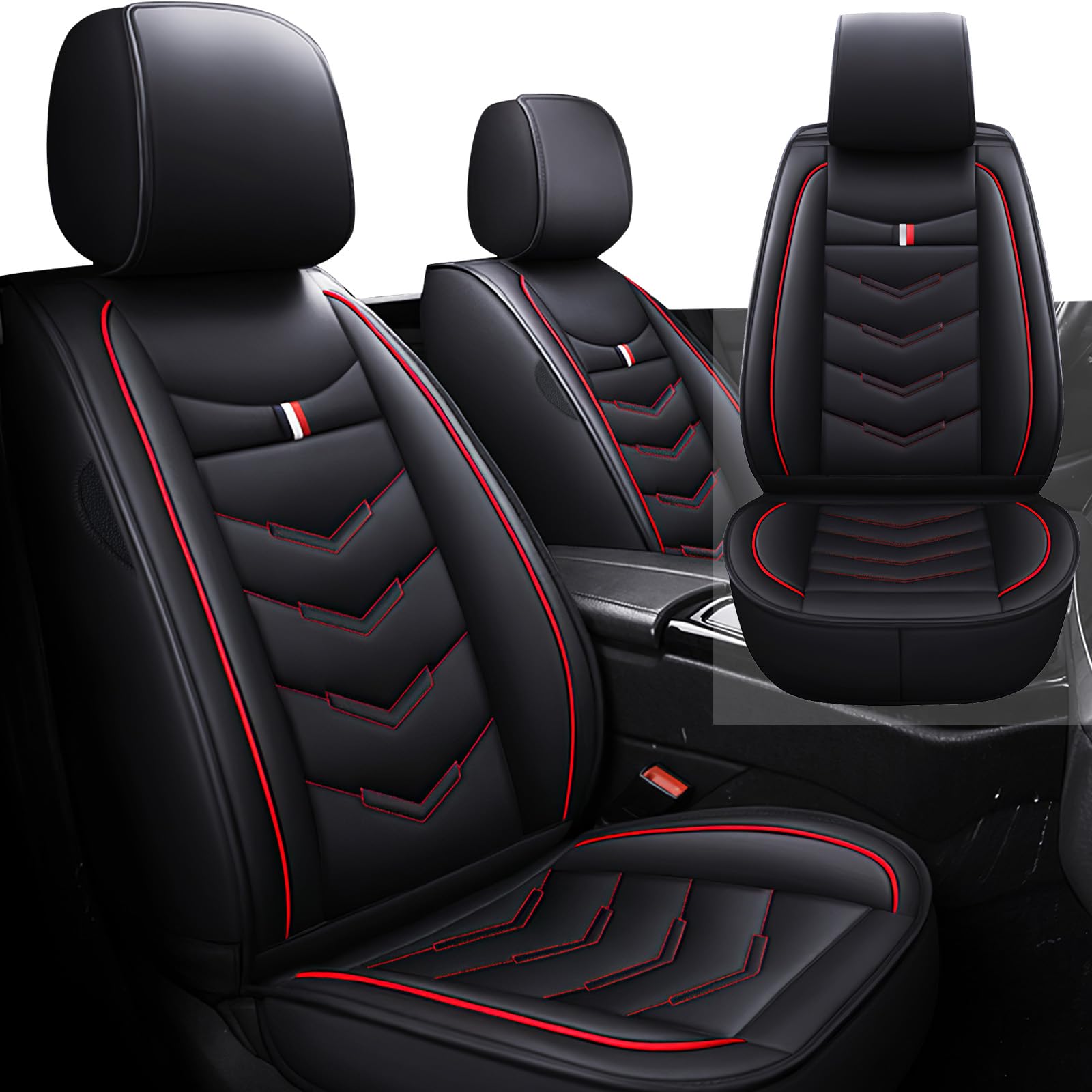 Car Seat Covers Full Set Nappa Leather For Mini Cooper S (2000-2025 ...