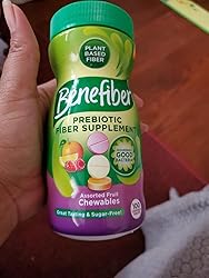 Amazon.com: Benefiber Chewable Prebiotic Fiber Supplement Tablets for ...