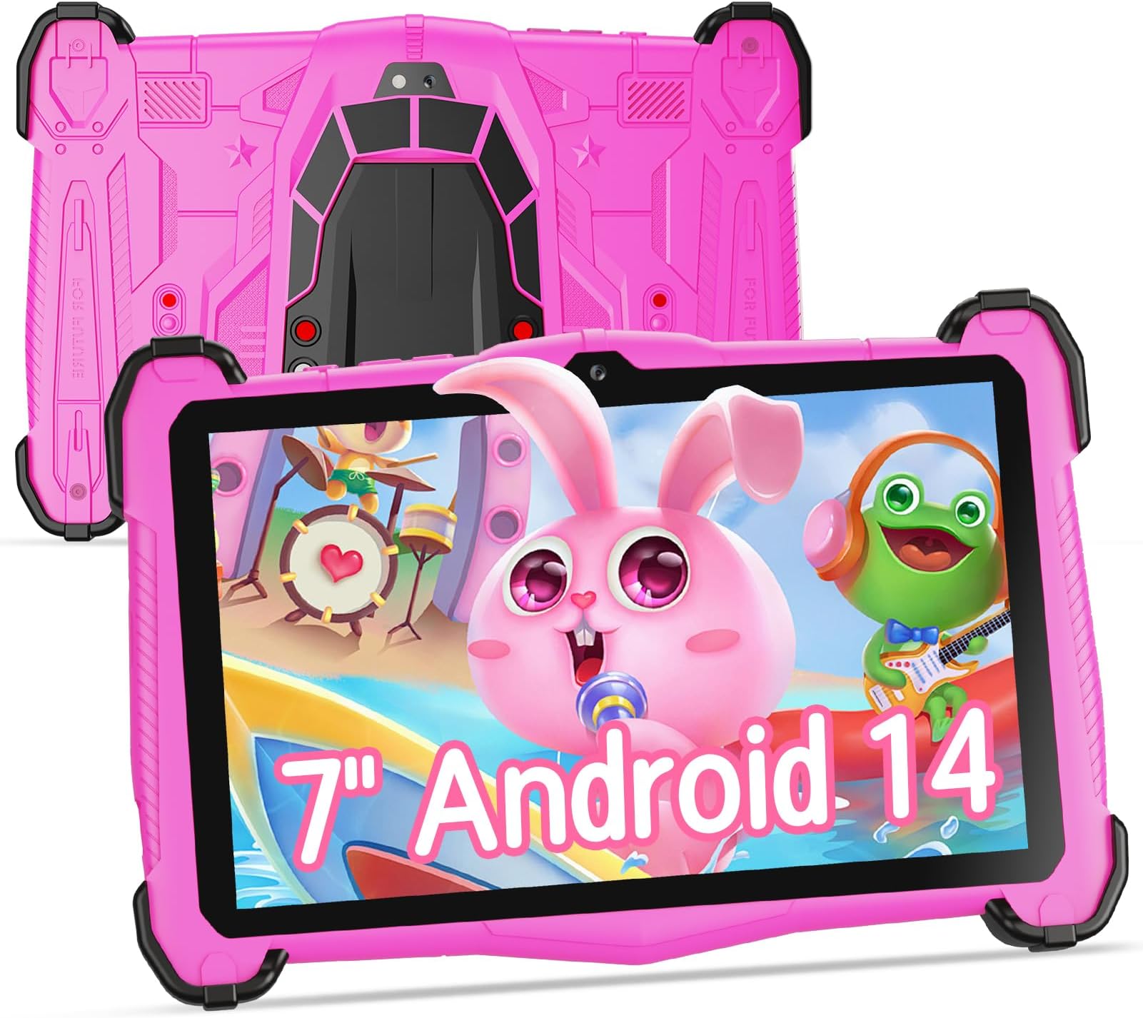 EagleSoar Tablette Enfants 7 Pouces, adaptée âgés 3 à 12 Ans, Android ...