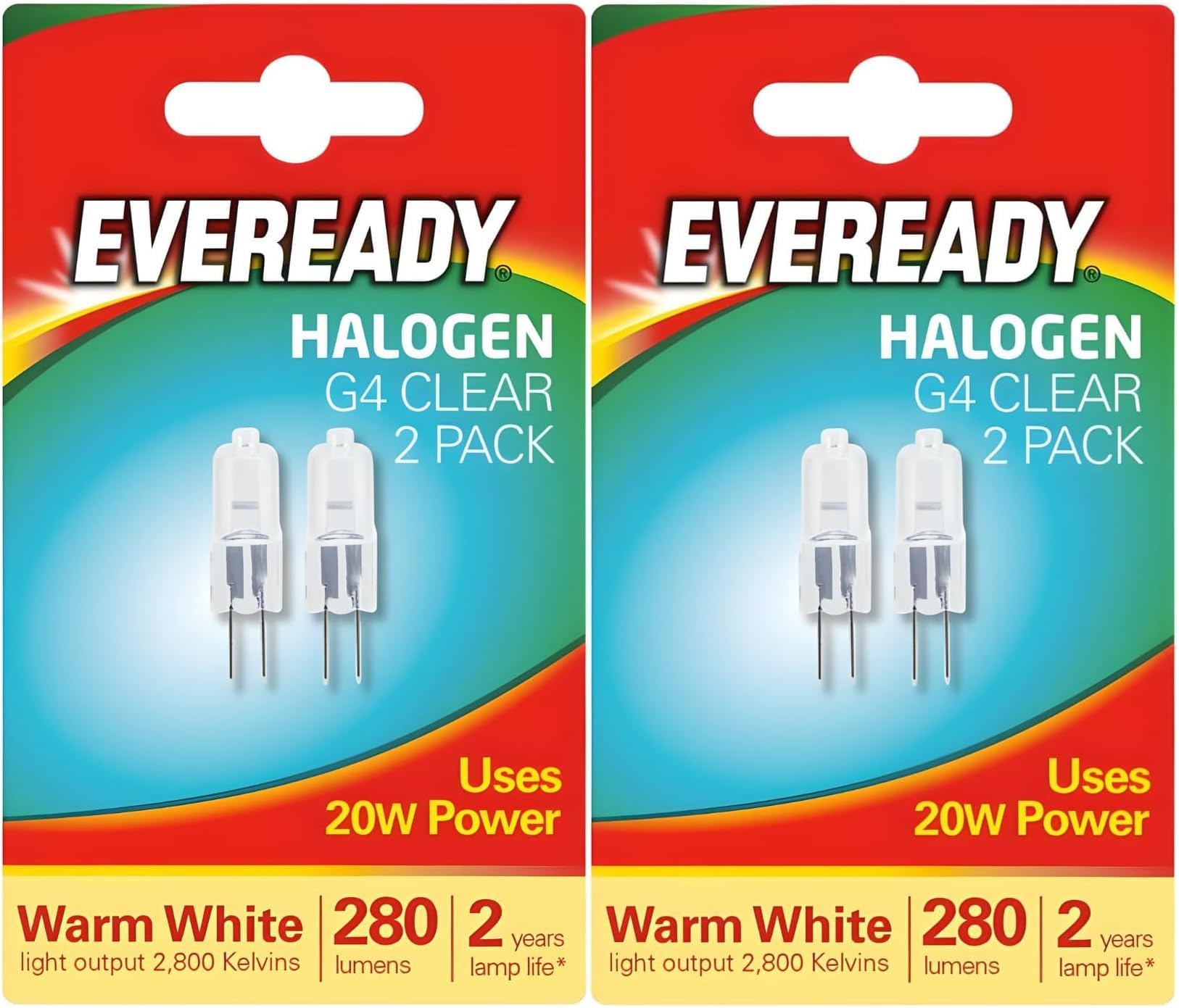 30 x G4 12v 20W Halogen Light Bulb Capsule - Long Life : Amazon.co.uk ...