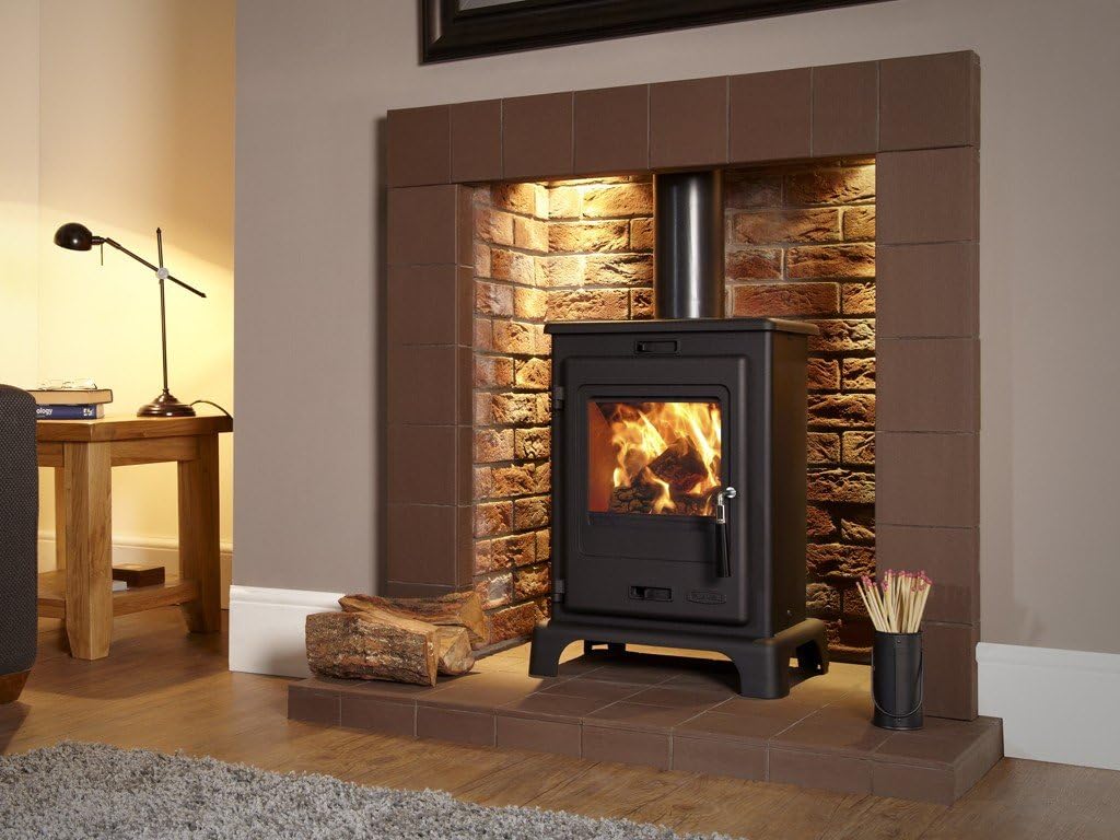 Flavel Dalton 4.9kw Multifuel Wood Burning Stove : Amazon.co.uk: DIY ...