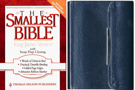 Smallest Bible: Anonymous: 9780840706171: Amazon.com: Books