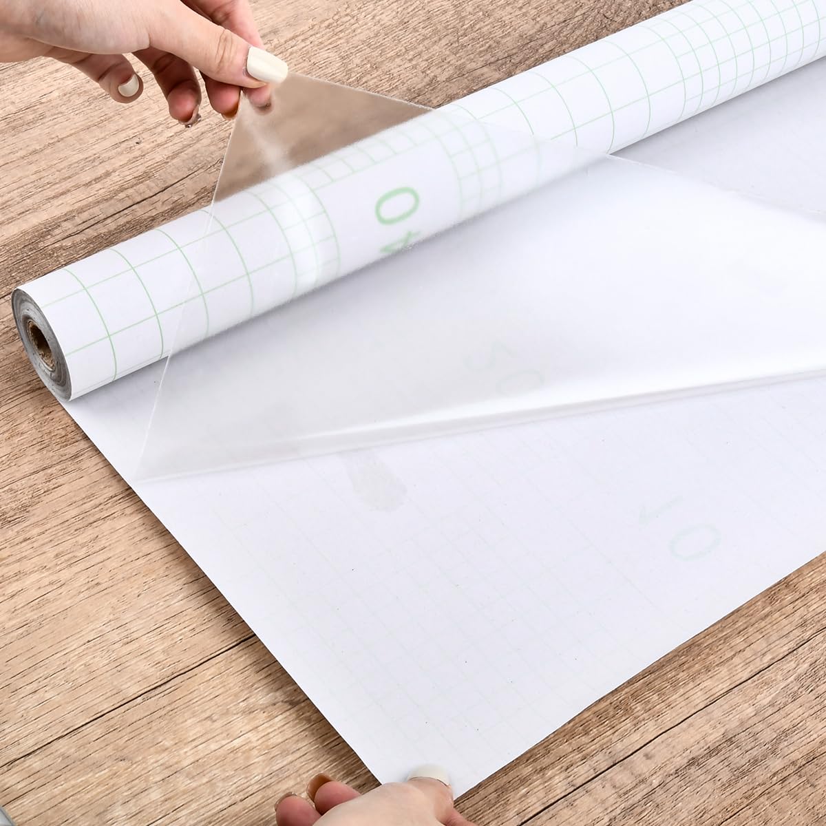 HUMOKI Clear Sticky Back Plastic Roll, 60cm x 10m Self Adhesive Sticky ...